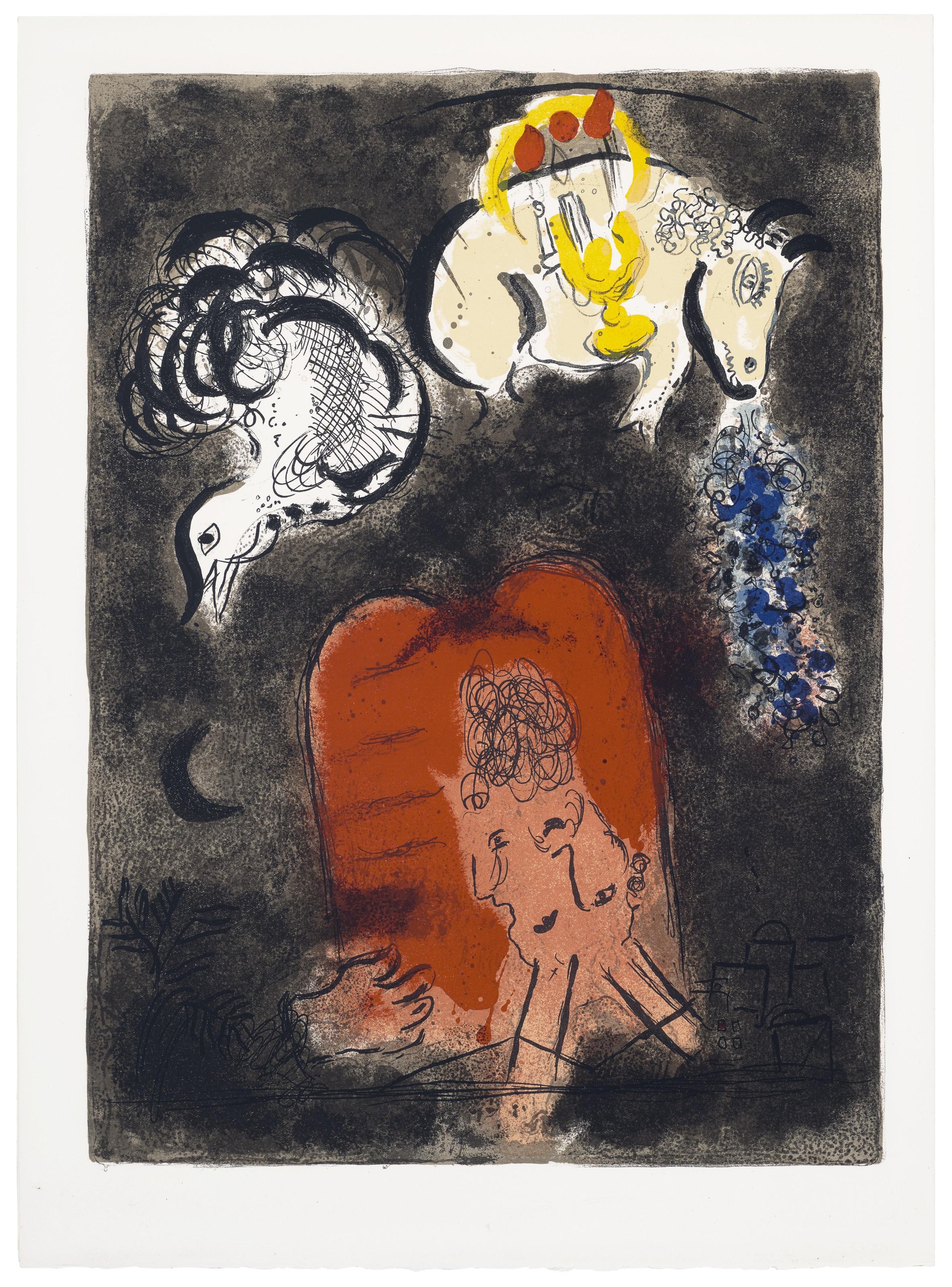 The Story of the Exodus, Léon Amiel, Paris, 1966 by Marc Chagall | Art ...