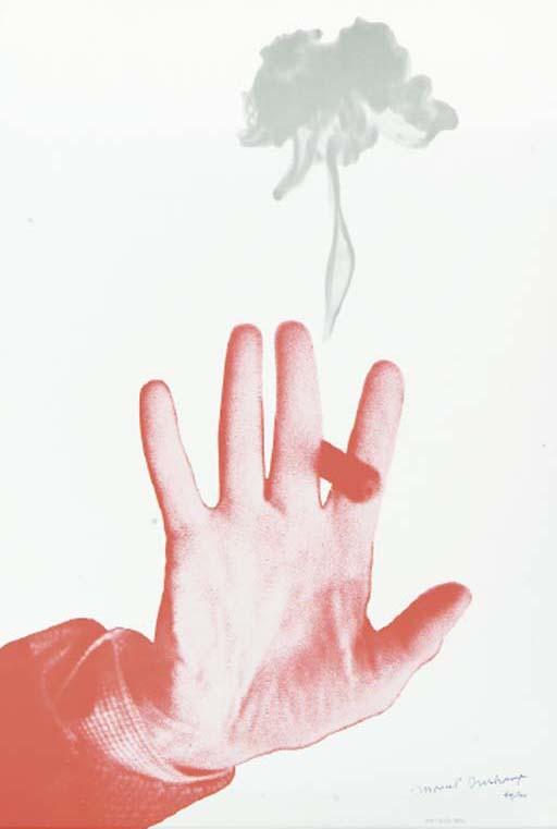 Poster For The Exhibition Editions Et Sur Marcel Duchamp, Paris ...