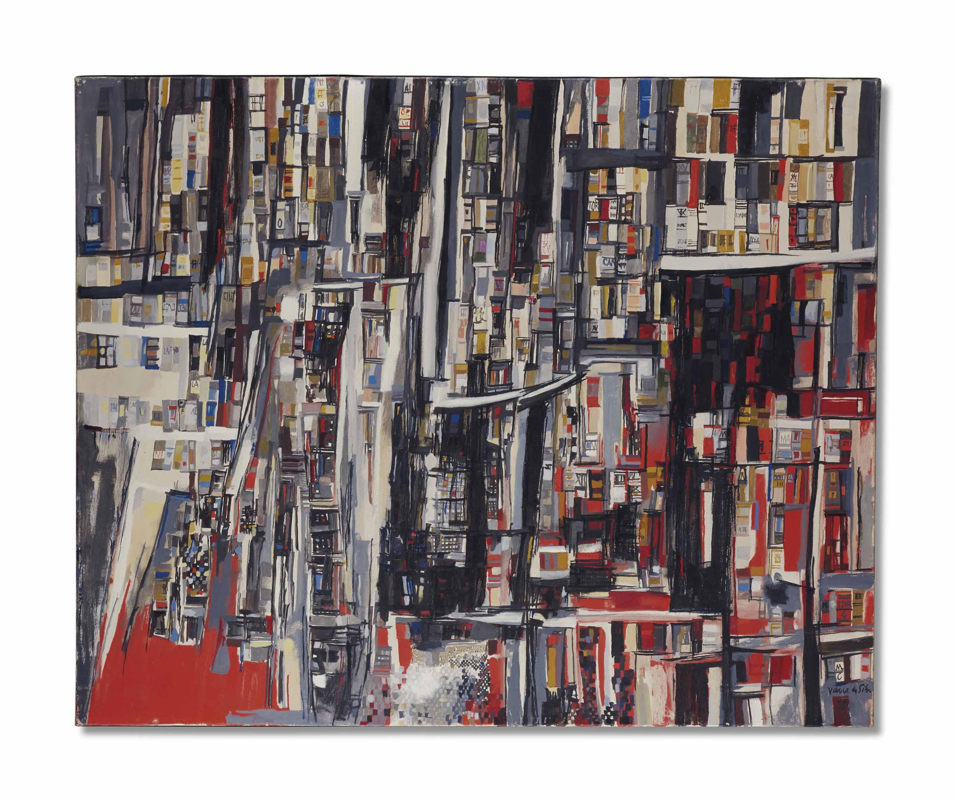 La bibliothèque by Maria Helena Vieira Da Silva | Art.Salon