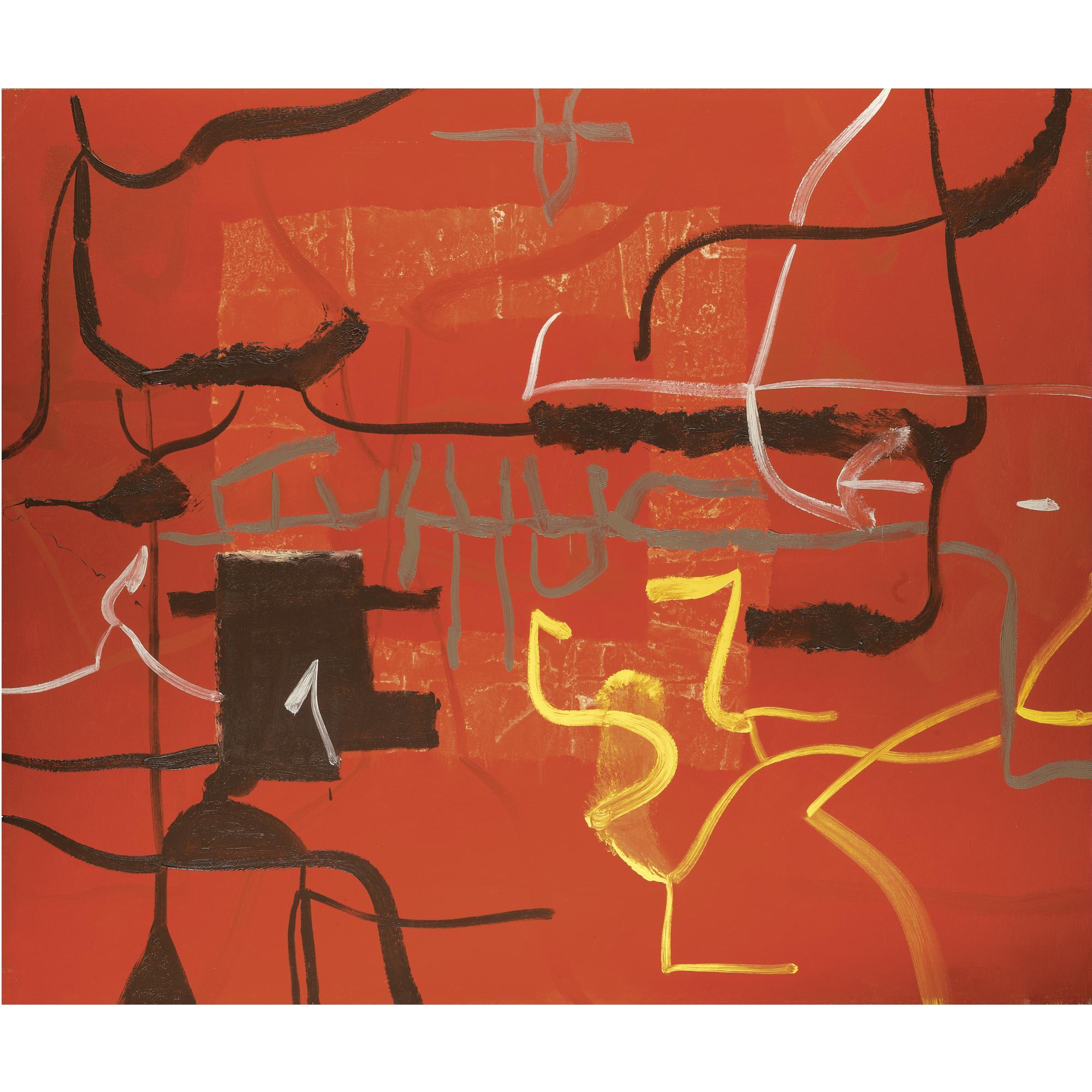 (P.K;) Infiltration (Red) by Maurice Cockrill | Art.Salon