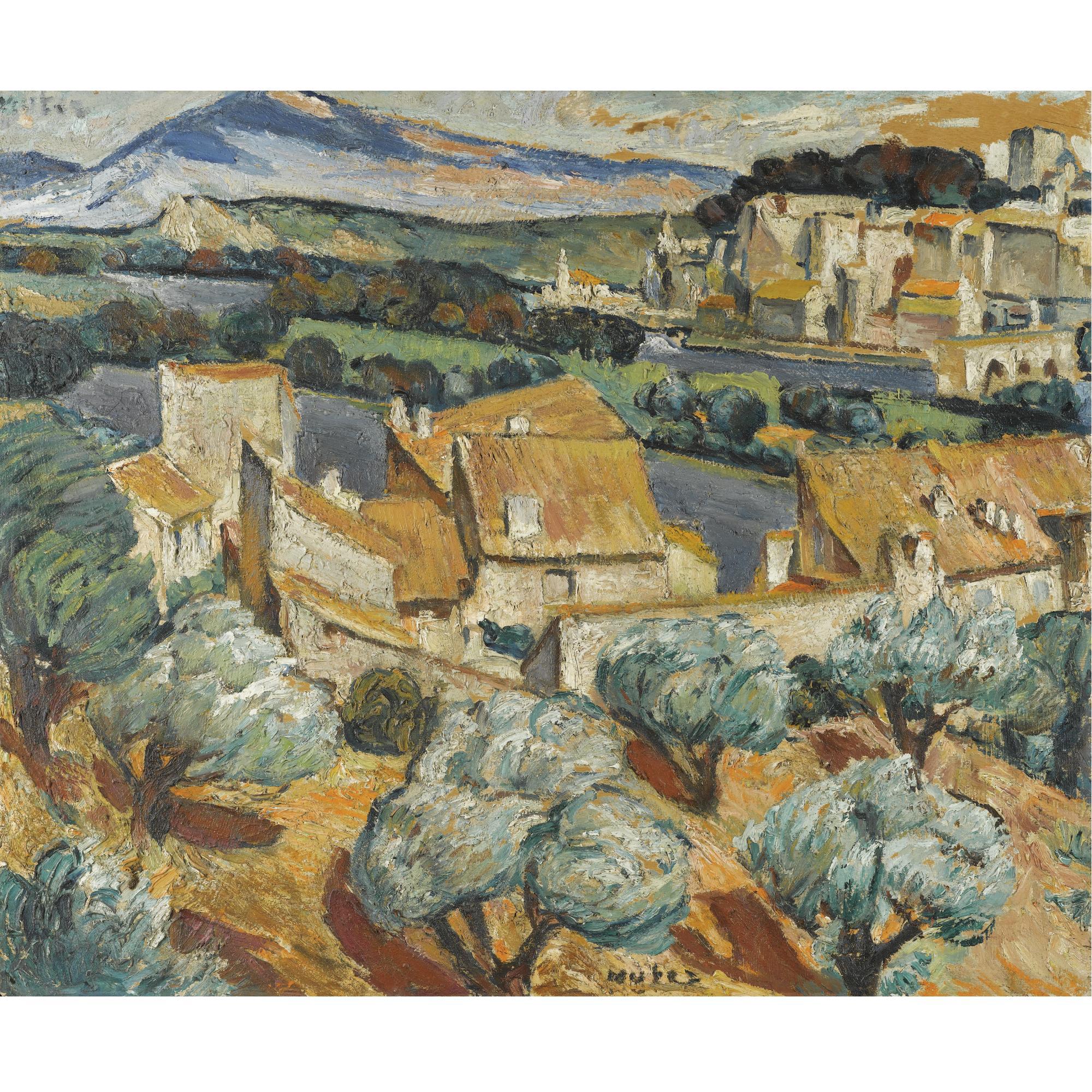 Polish View Of Avignon by Mela Muter | Art.Salon