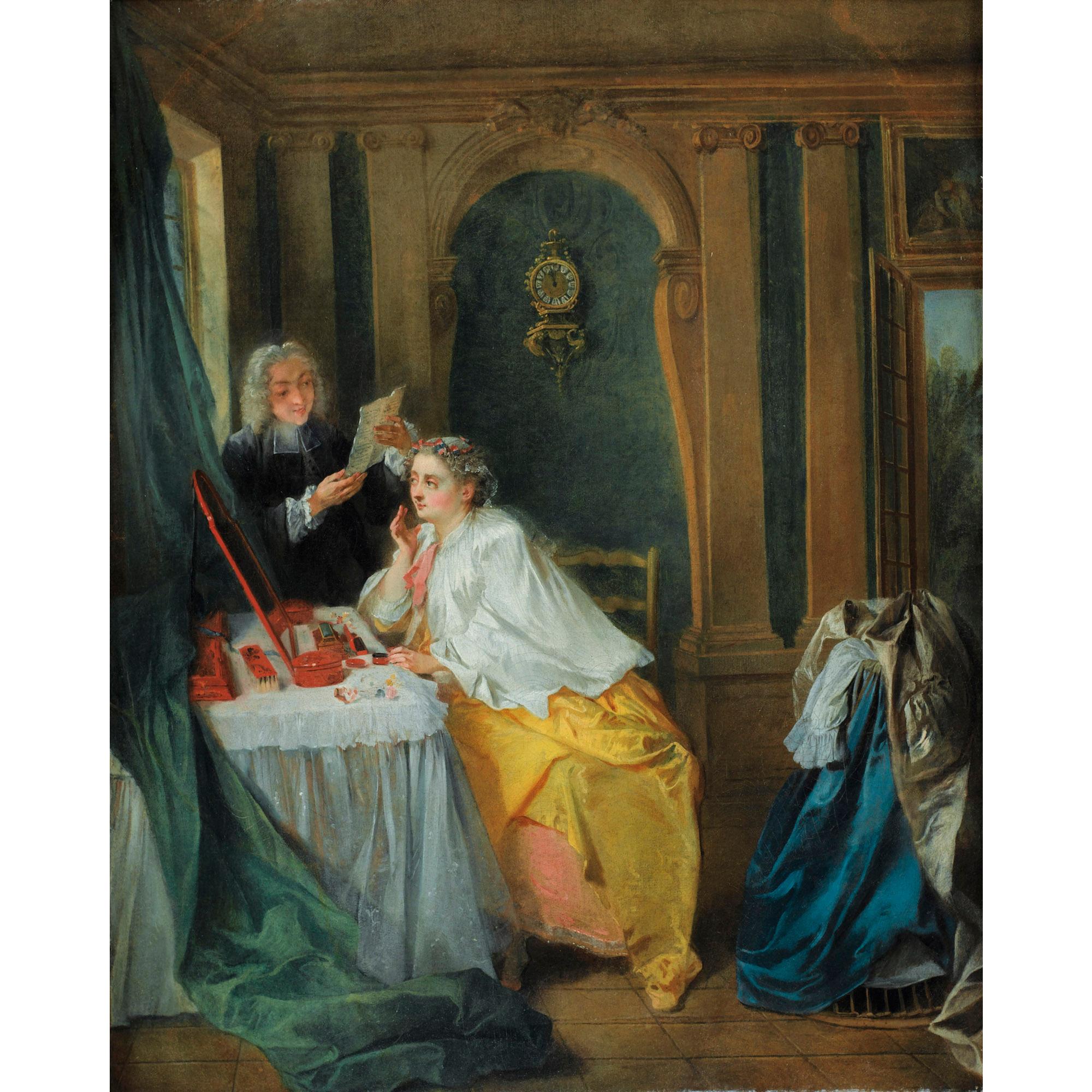 La Toilette De Madame Geoffrin by Nicolas Lancret | Art.Salon