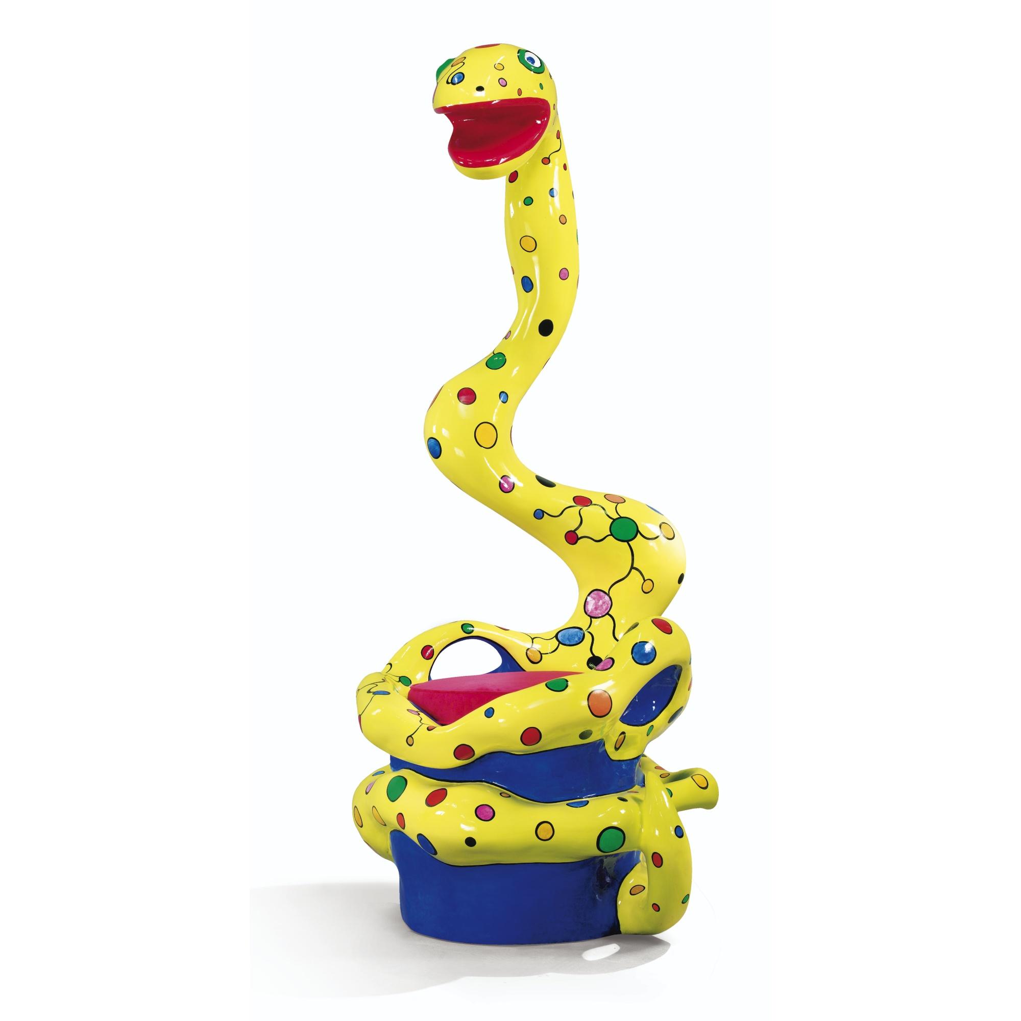 Pouf Serpent by Niki De Saint-Phalle | Art.Salon