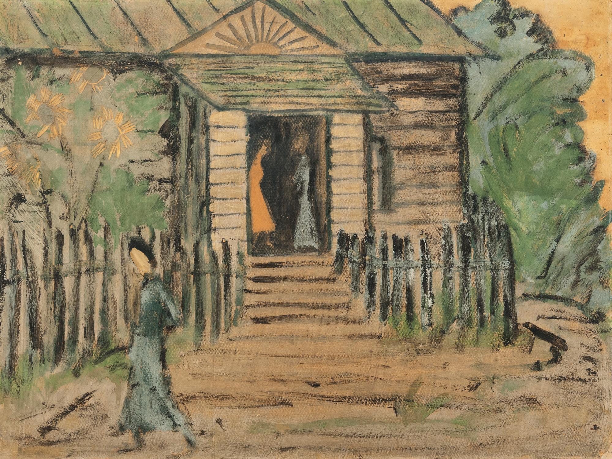 Russisches Bauernhaus by Otto Mueller | Art.Salon