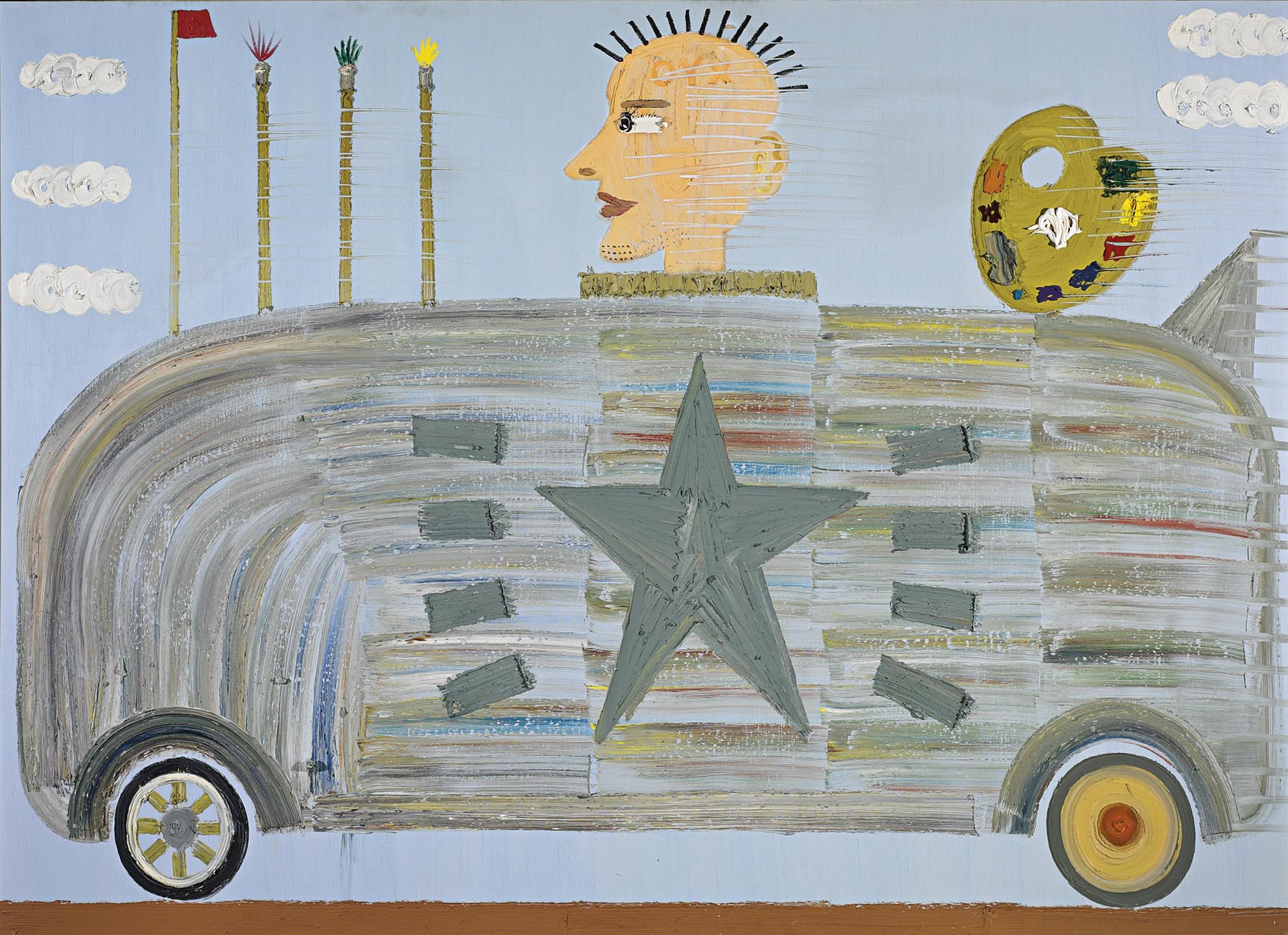 Painting Roadster by Ouyang Chun | Art.Salon