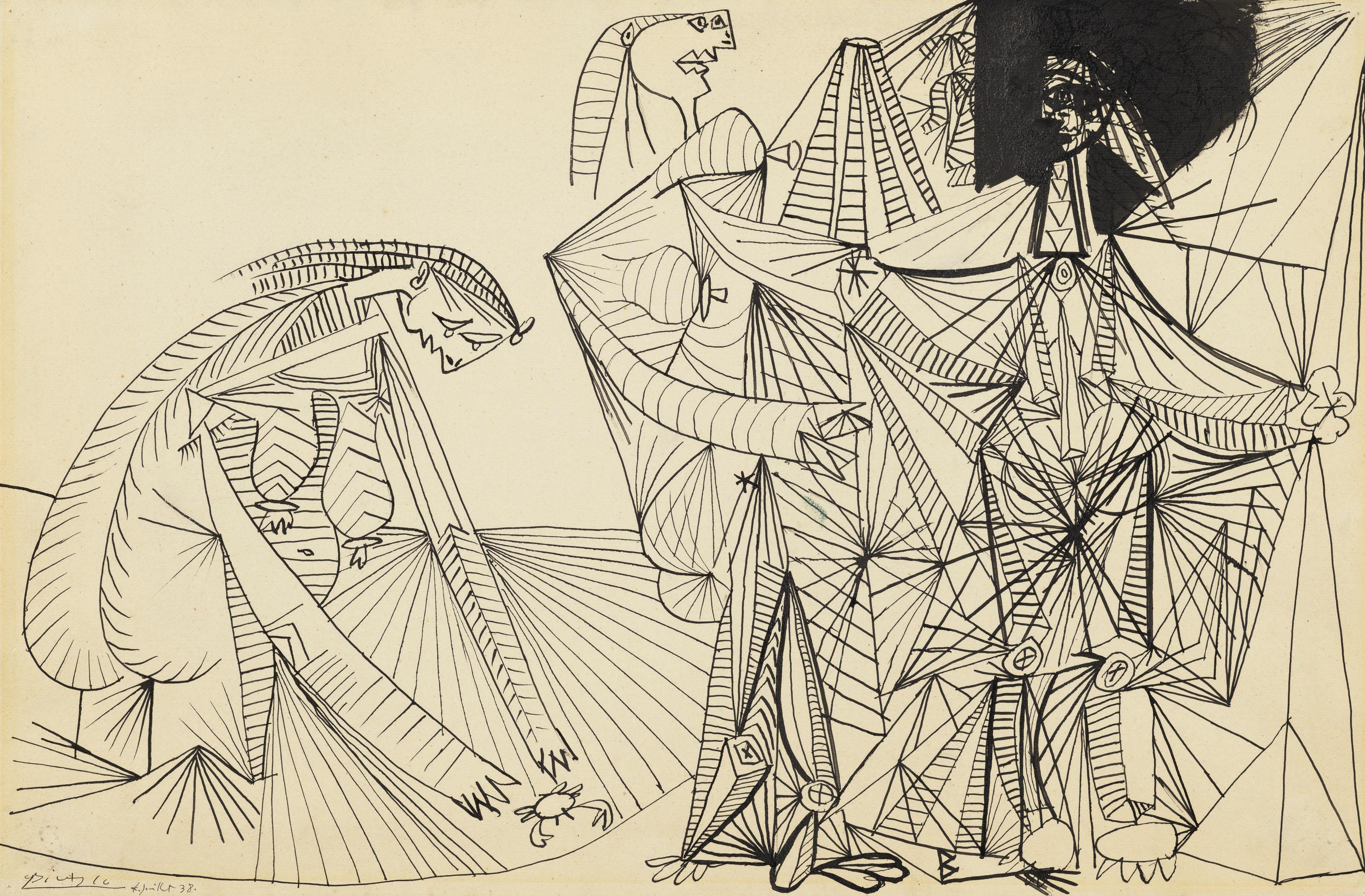Baigneuses Et Crabe by Pablo Picasso | Art.Salon
