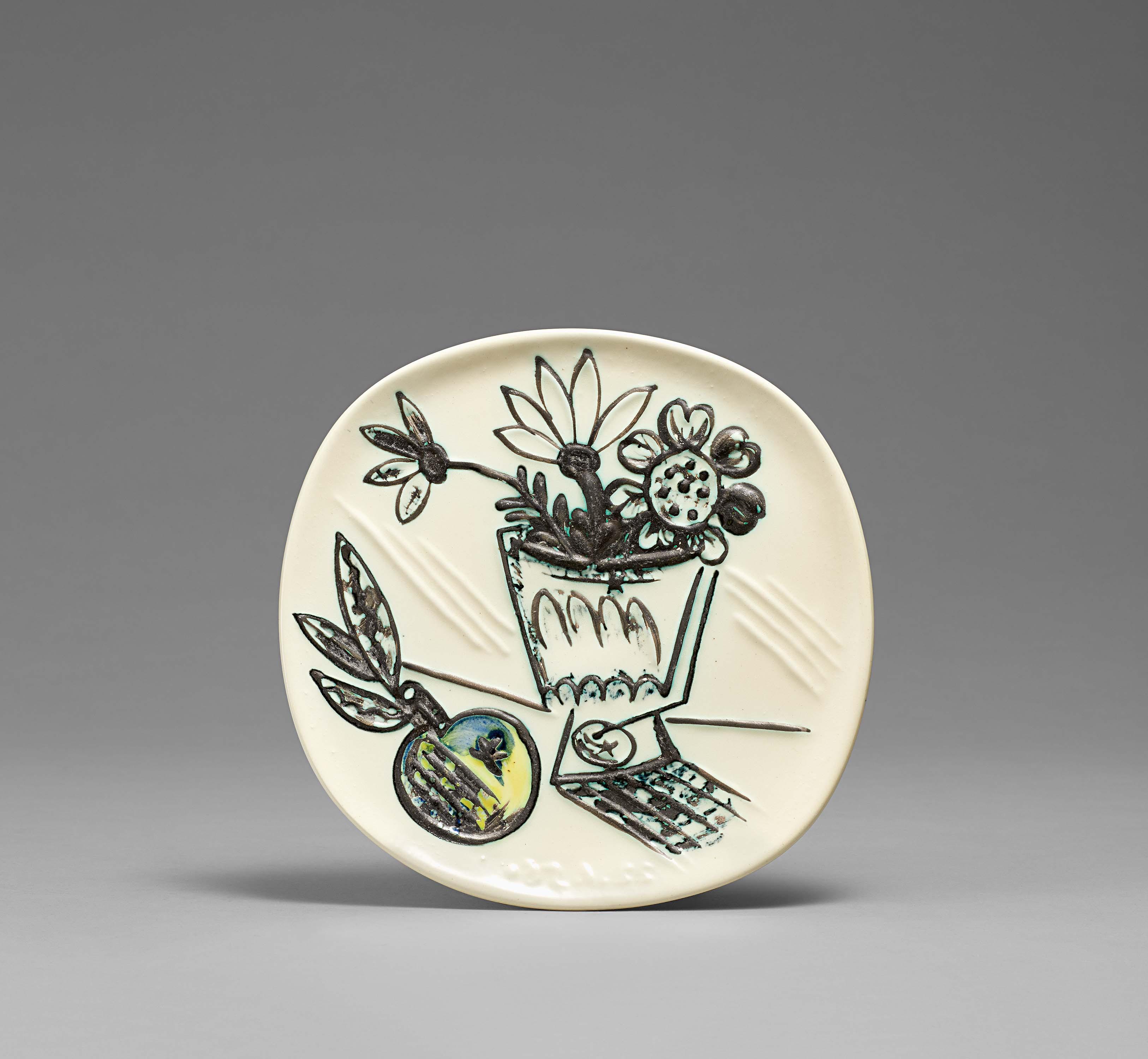 Bunch with apple. by Pablo Picasso | Art.Salon