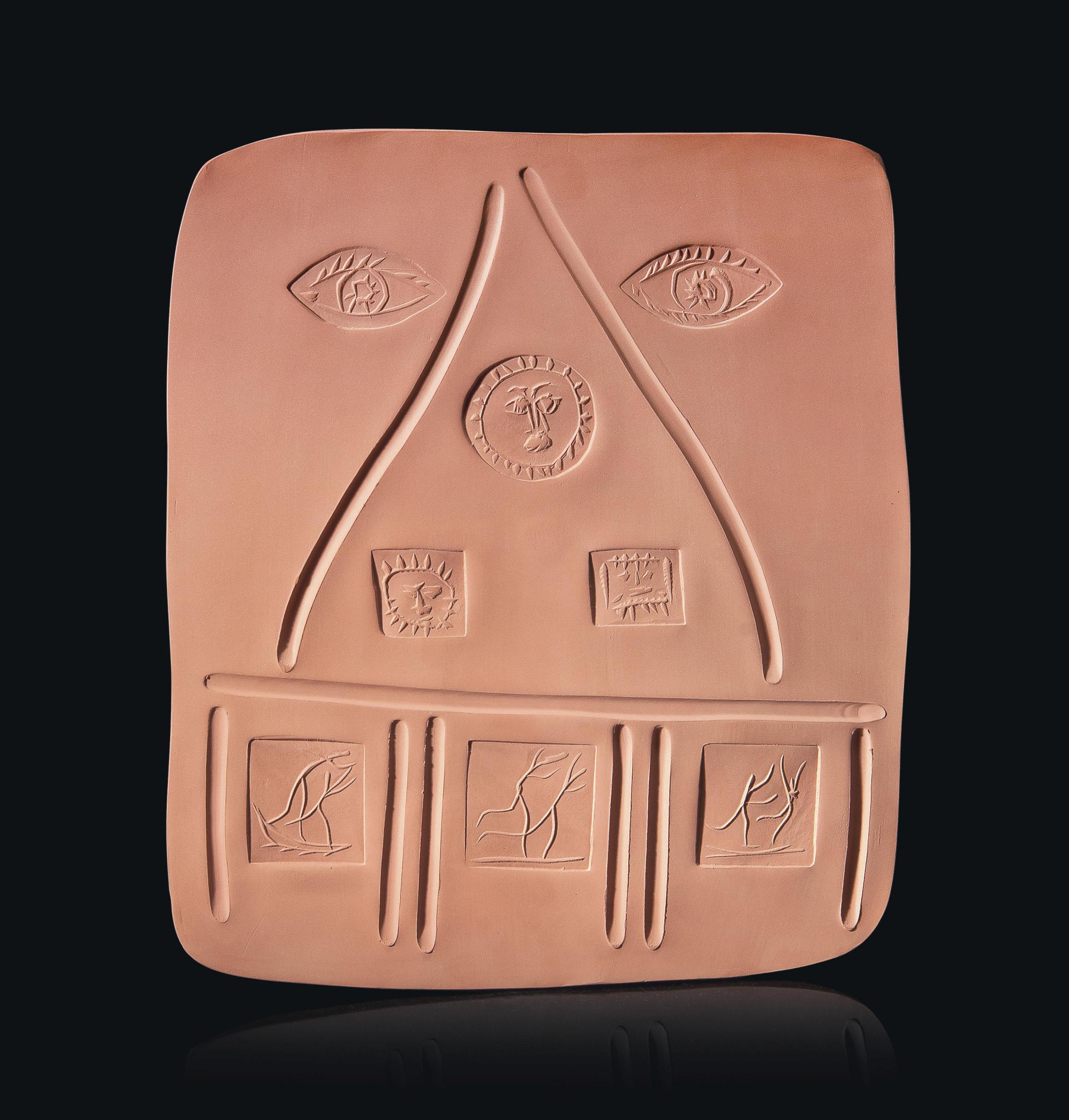 Figure au triangle by Pablo Picasso | Art.Salon