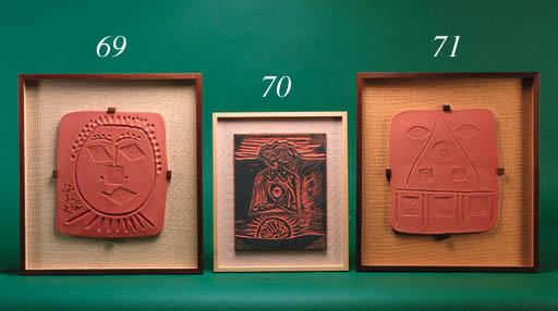 Figure au triangle by Pablo Picasso | Art.Salon