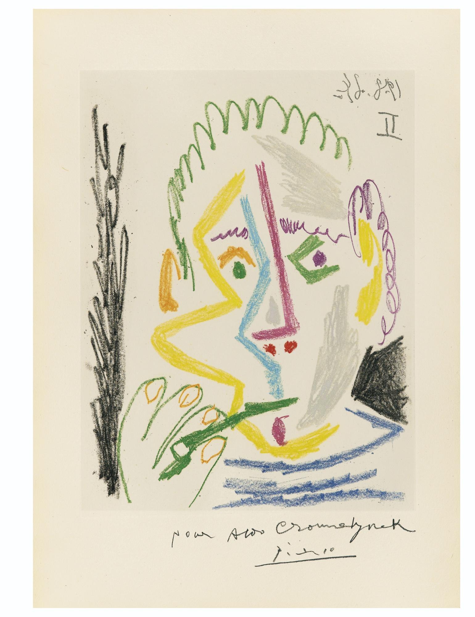 Fumeur. Ipablo Picasso ; Fumeur. I ; Soft Ground Etching ; Signed ...