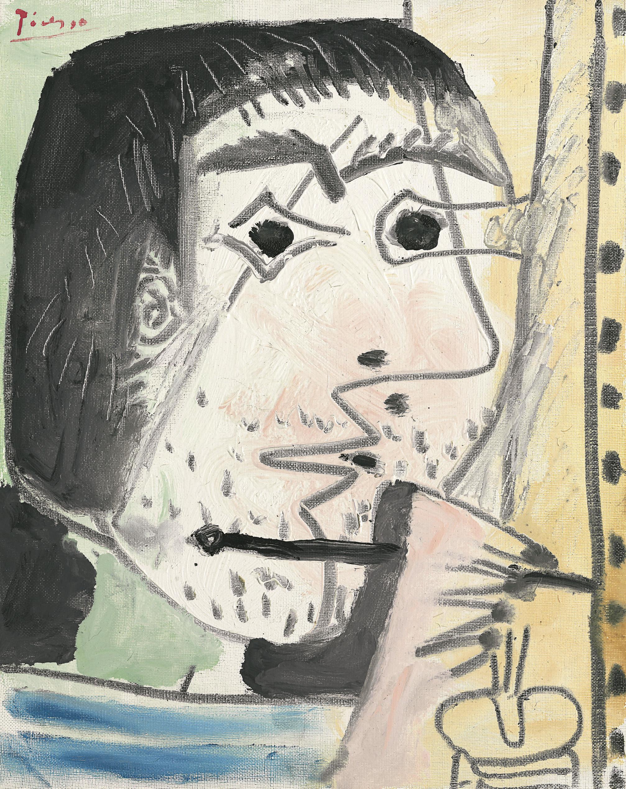 Le Peintre (tête) by Pablo Picasso | Art.Salon