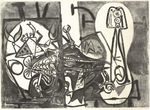 Lobsters and Fish (M. 142; B. 582) by Pablo Picasso | Art.Salon