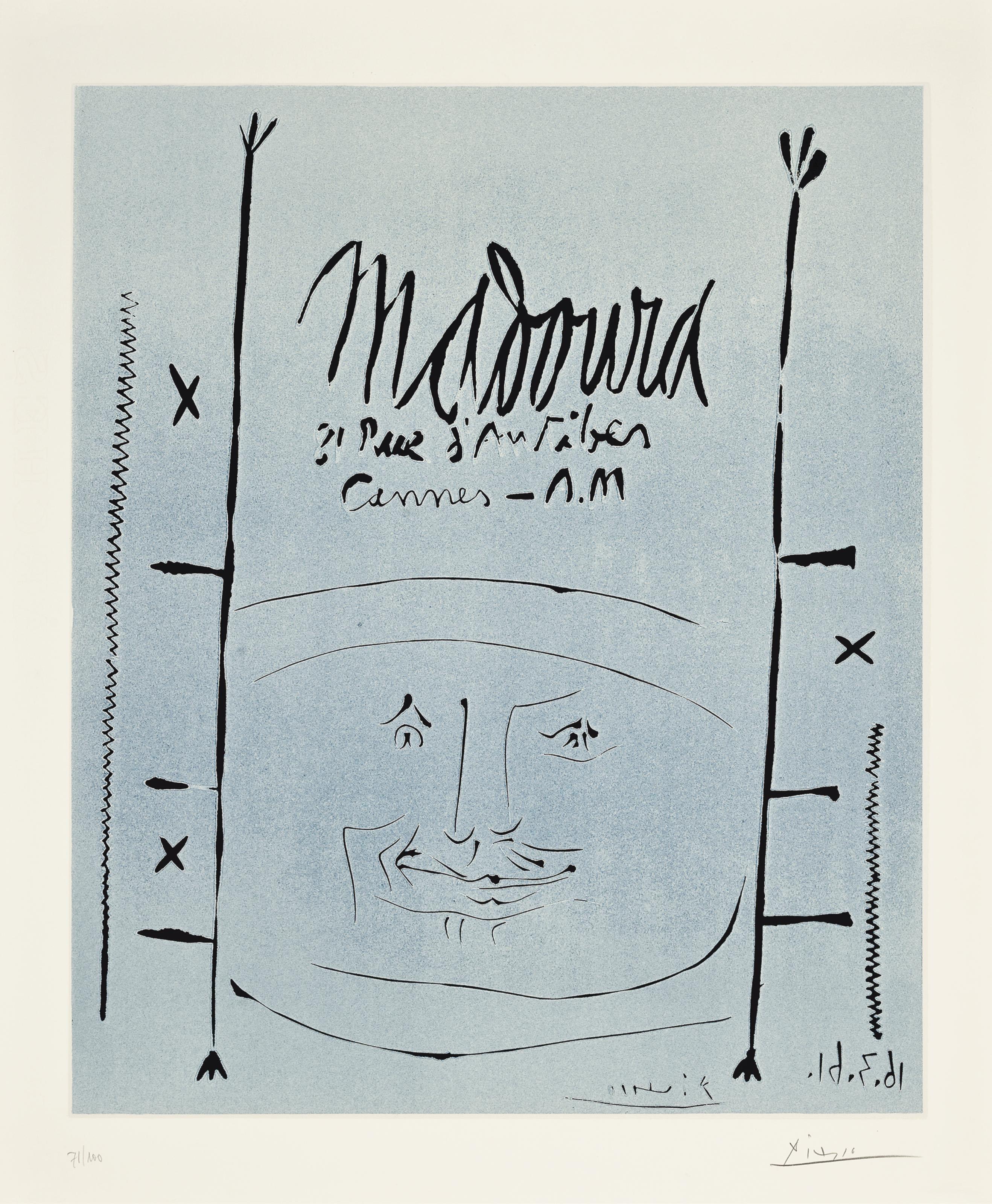 Madoura, 81, Rue d'Antibes, Cannes-A.M (Bloch 1296; Baer 1272) by Pablo ...