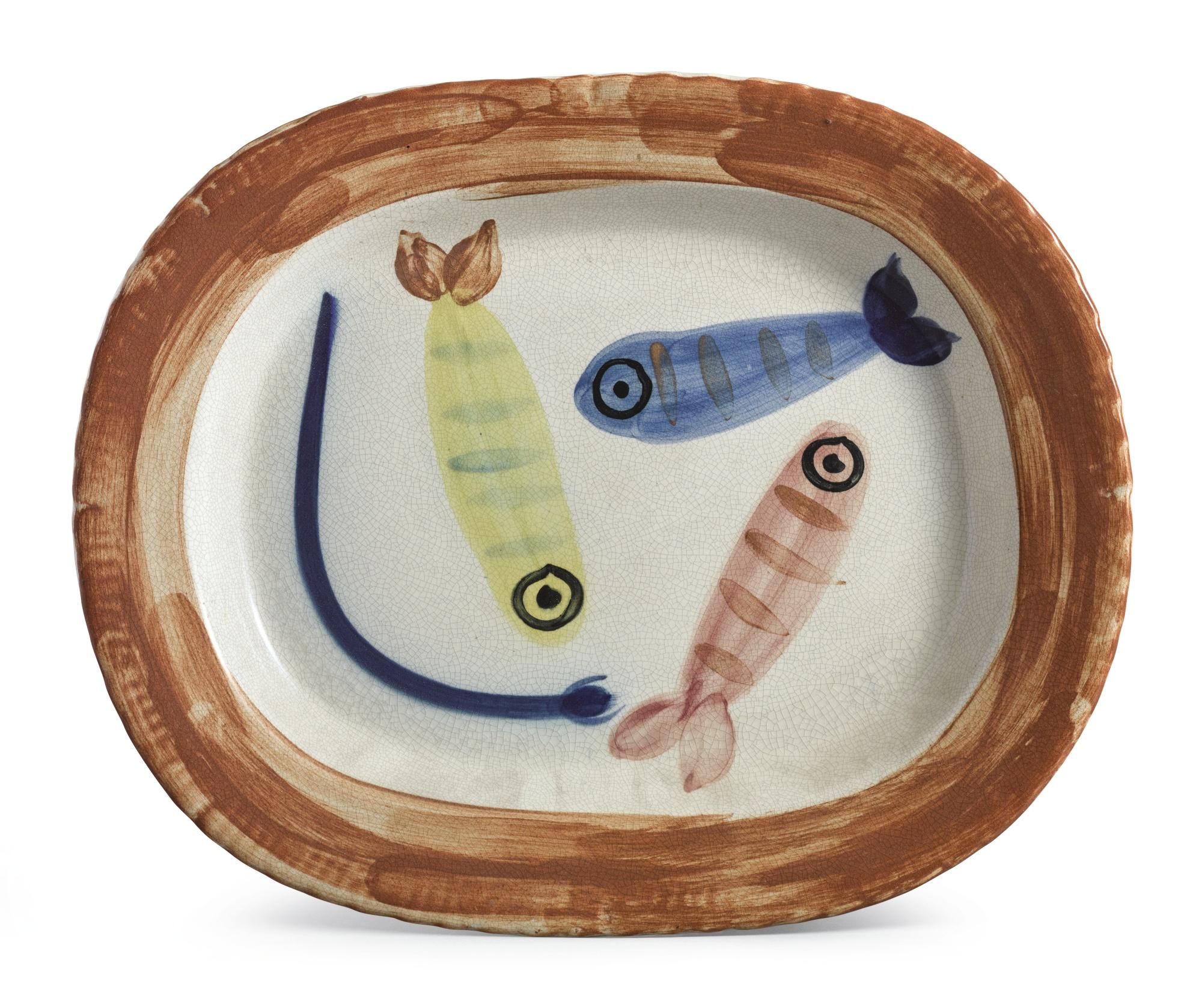 Quatre Poissons Polychromes (Alain Ramié 31) by Pablo Picasso | Art.Salon