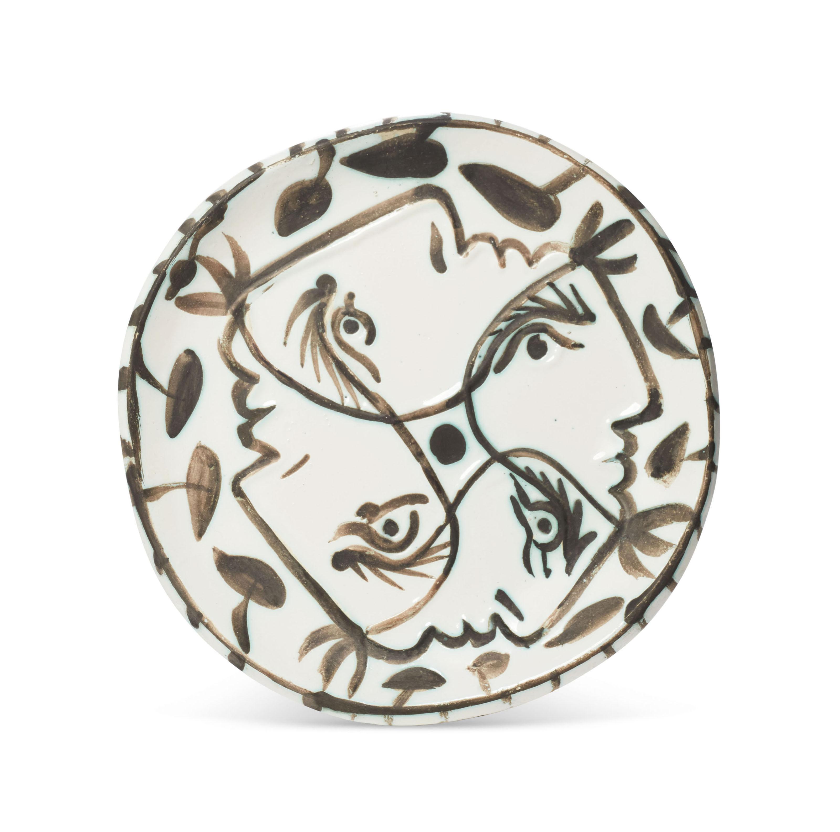 Quatre profils enlacés (A.R. 88) by Pablo Picasso | Art.Salon