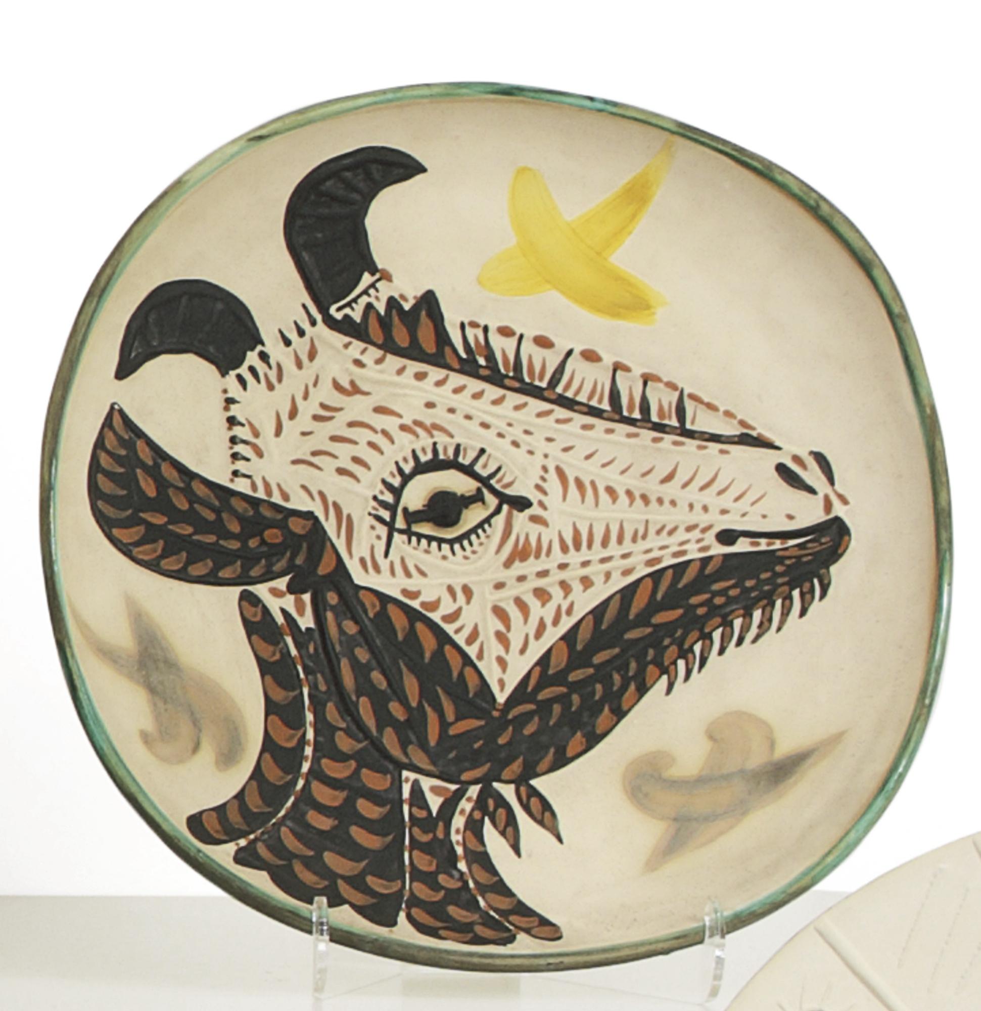 Tête De Chèvre De Profil (A. R. 155) by Pablo Picasso | Art.Salon