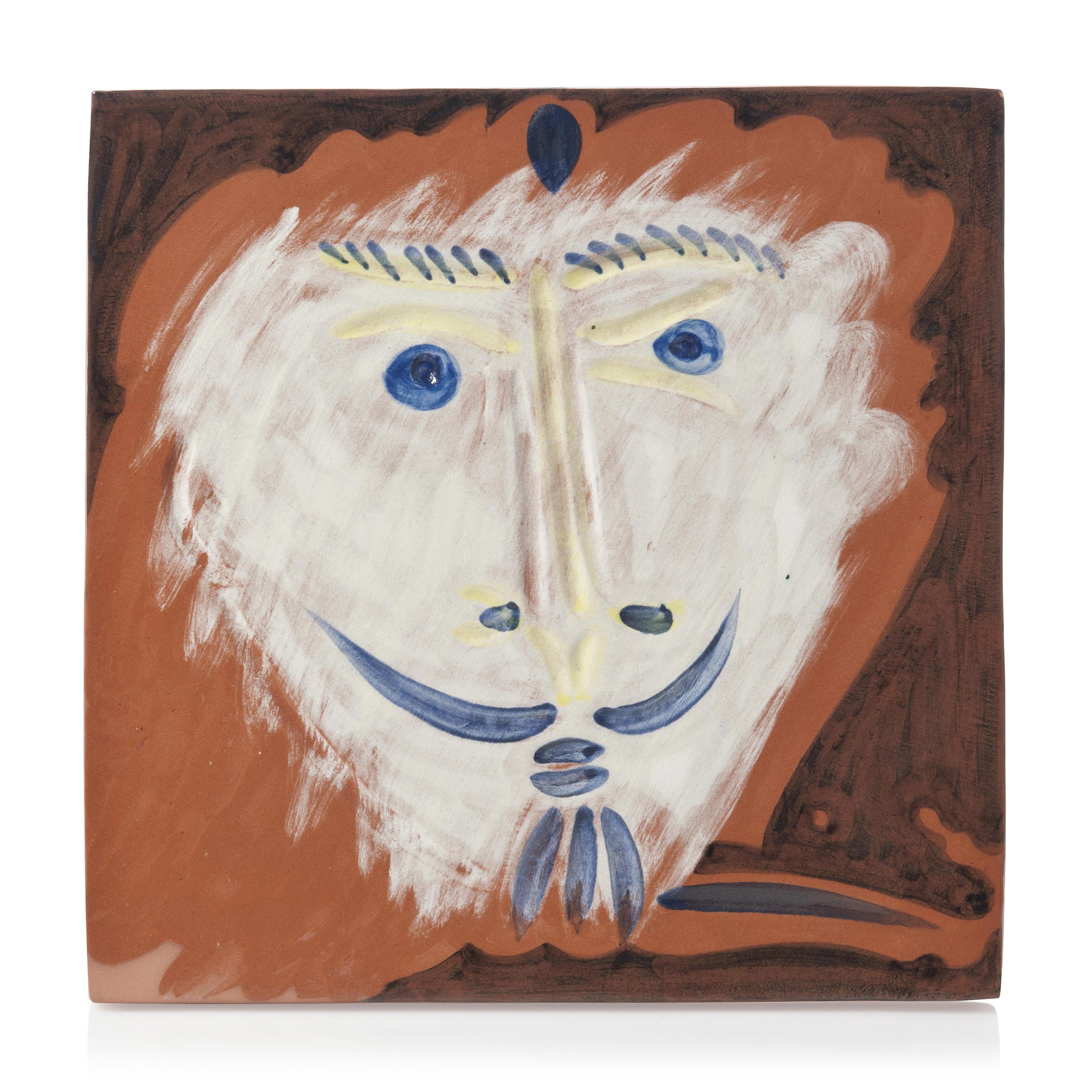 Visage à la barbiche (A.R. 601) by Pablo Picasso | Art.Salon