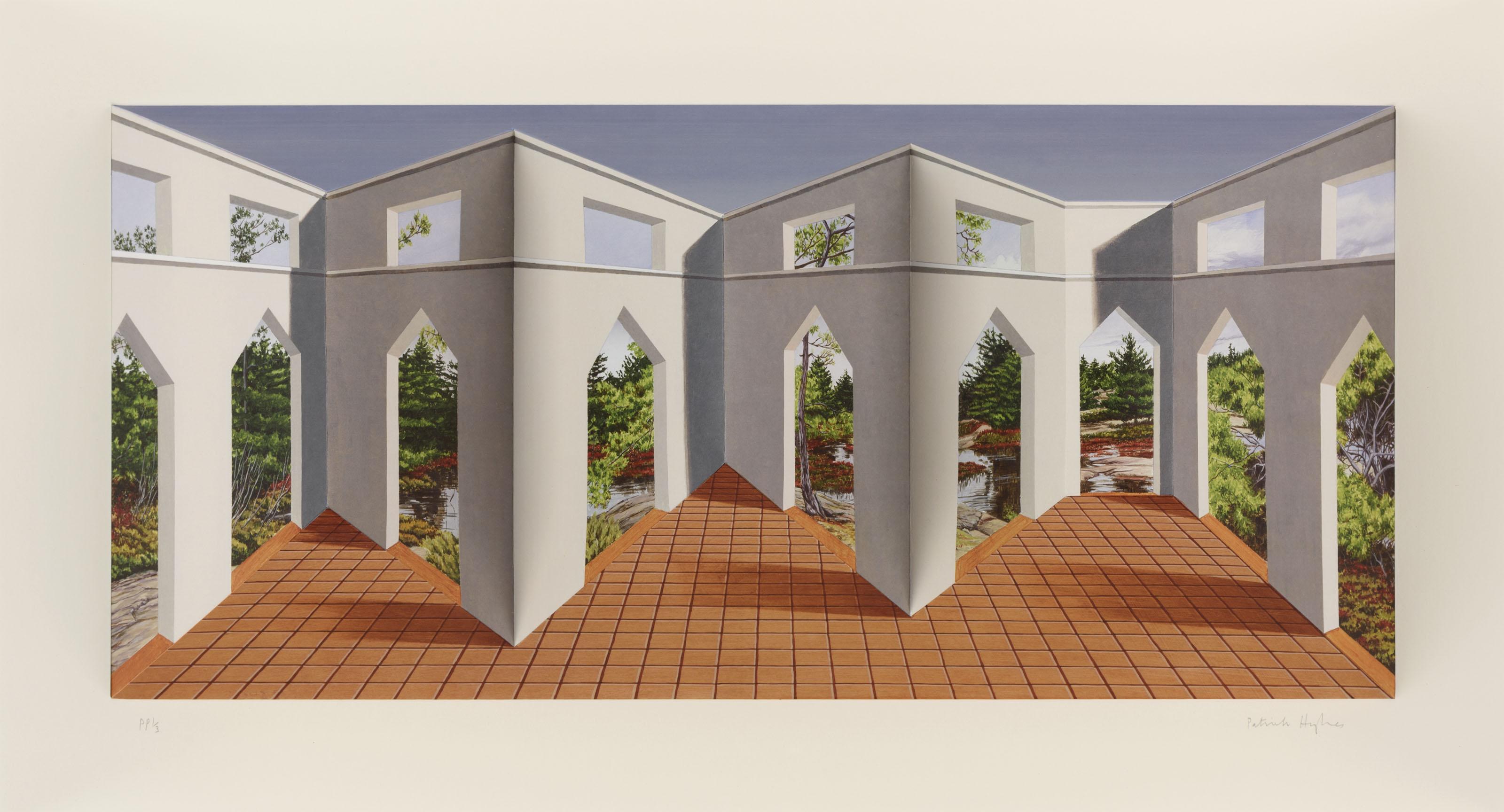 Outlook by Patrick Hughes | Art.Salon