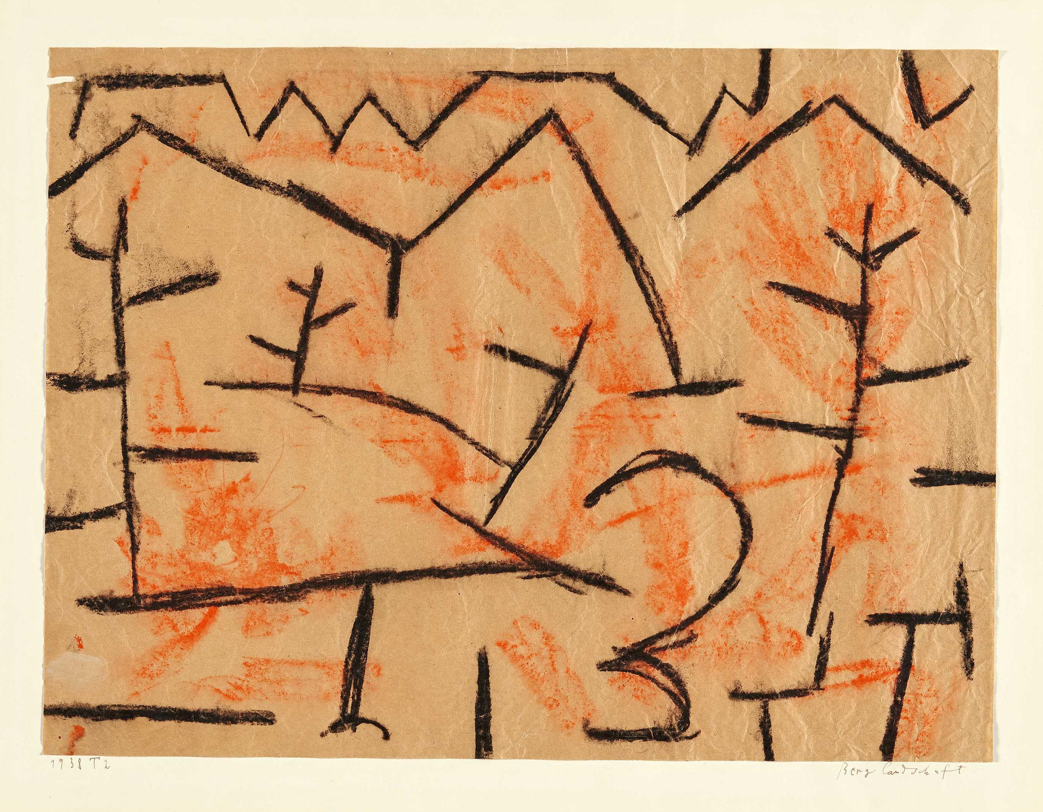Berg-Landschaft. by Paul Klee | Art.Salon