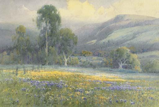 Spring Landscape with Eucalyptus by Percy Gray | Art.Salon