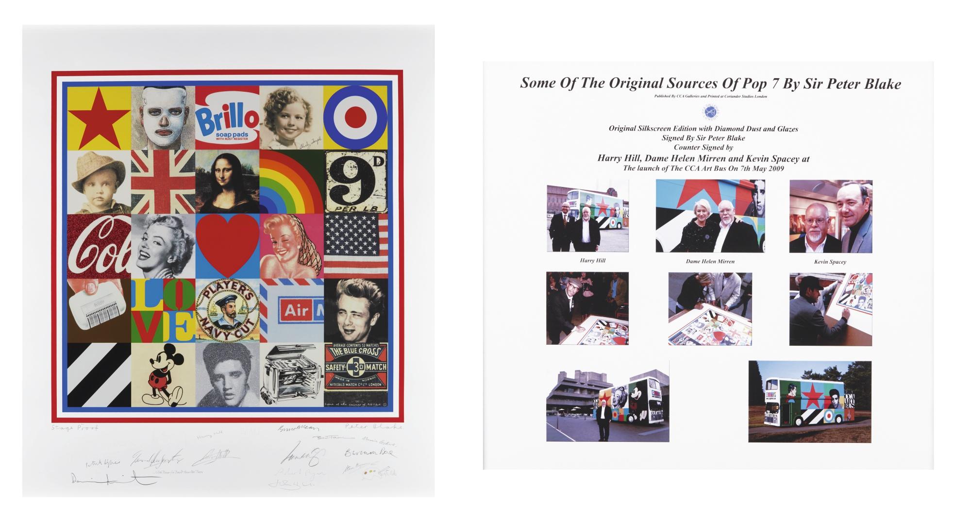 Some Of The Original Sources Of Pop Art 7 by Peter Blake | Art.Salon