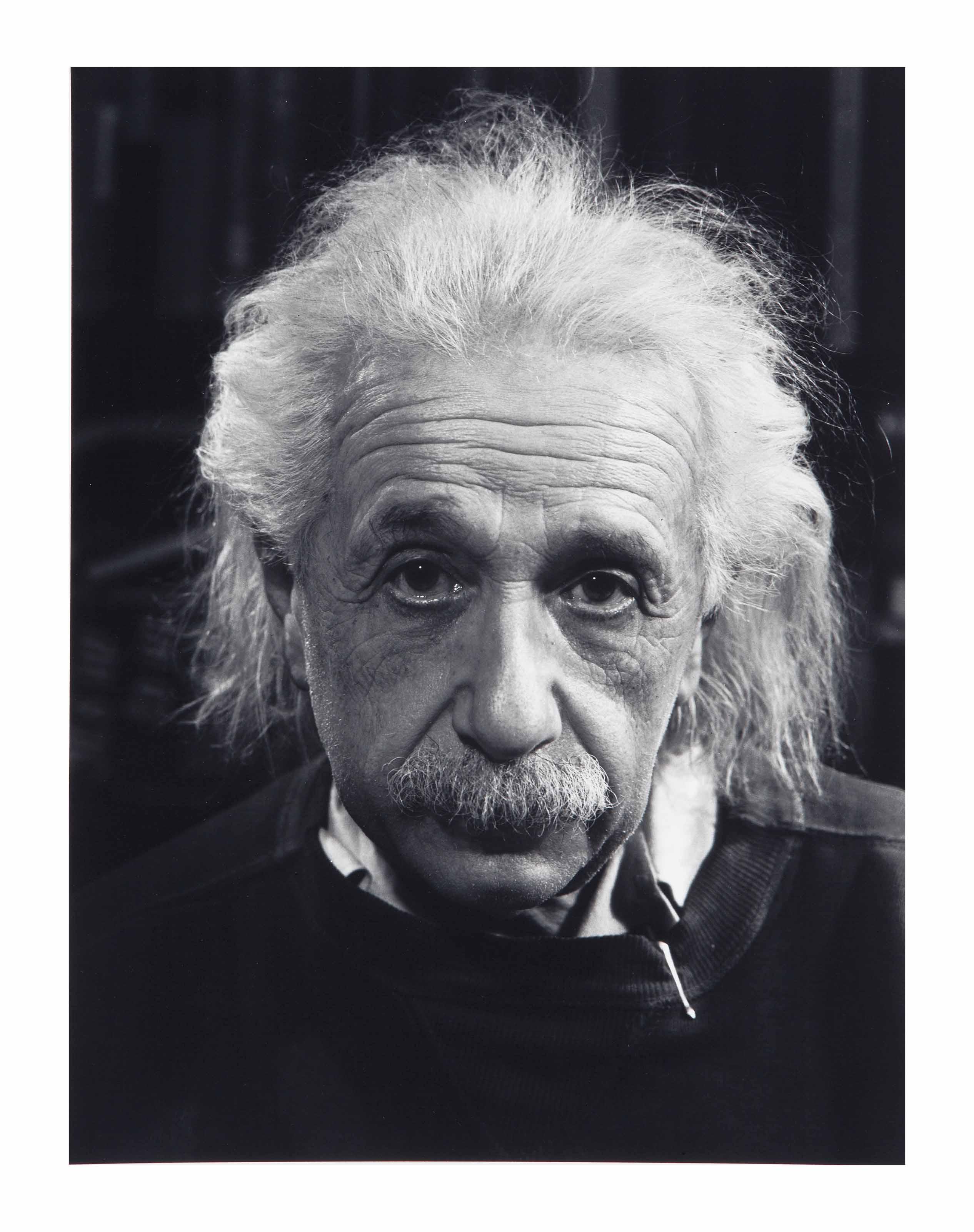 Professor Albert Einstein in his Study at Princeton, 1947 by Philippe ...