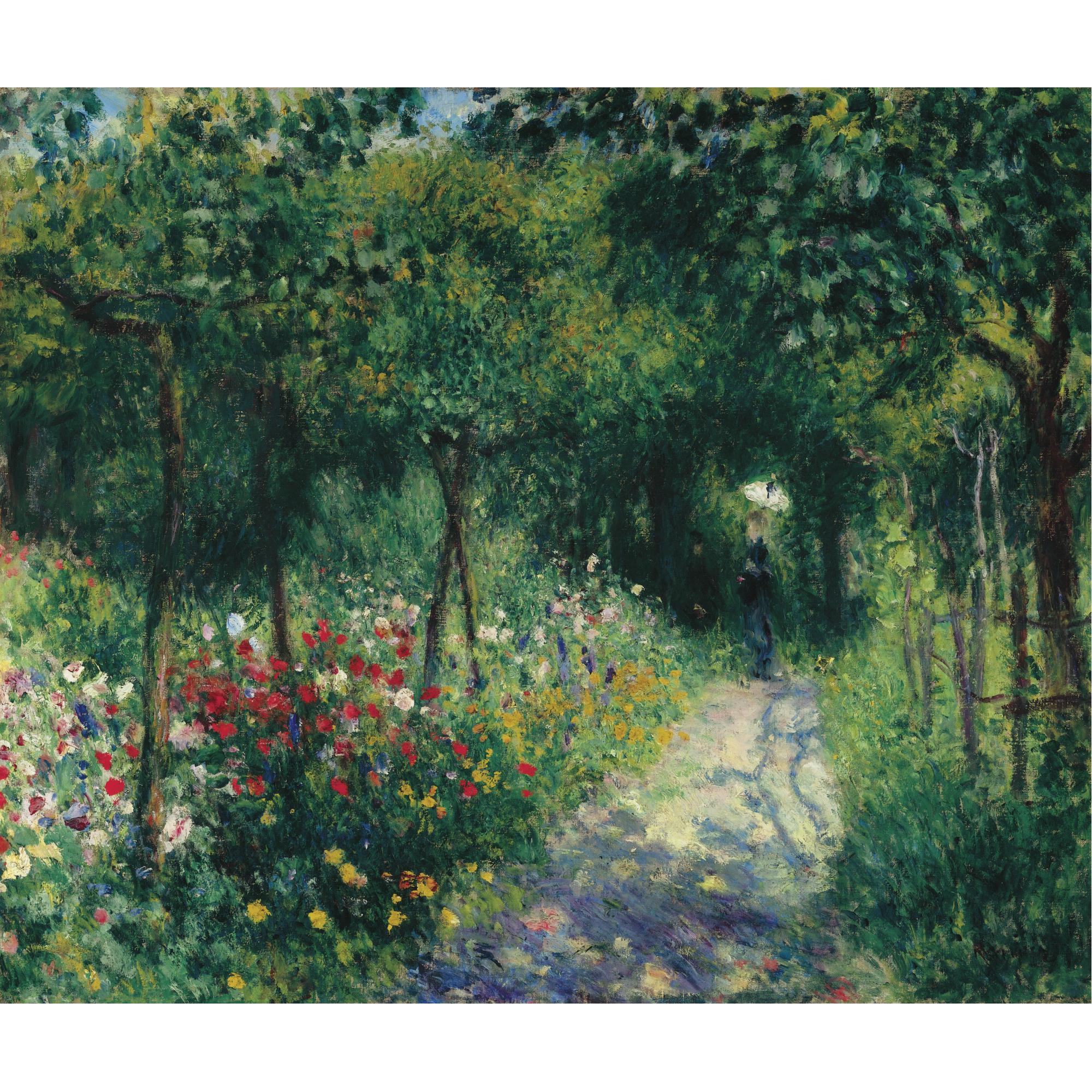 Femmes Dans Un Jardin by Pierre-Auguste Renoir | Art.Salon