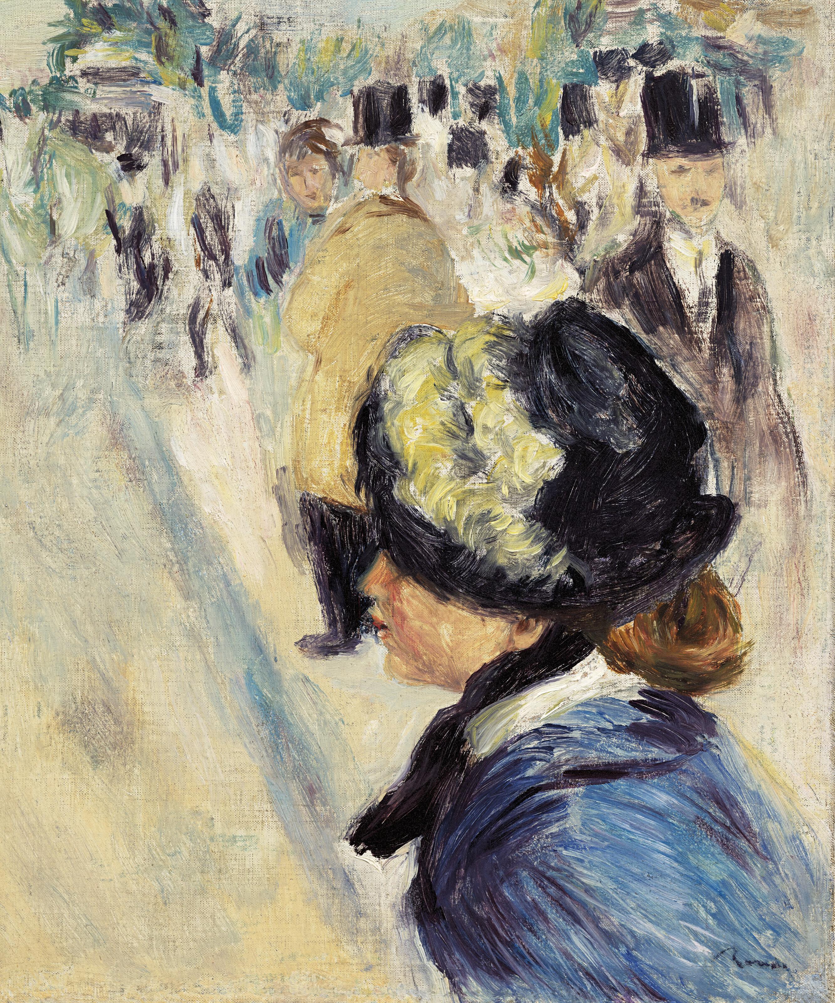 La Place Pigalle (Étude) by Pierre-Auguste Renoir | Art.Salon