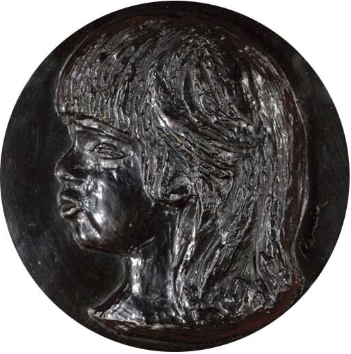 Tête de Coco by Pierre-Auguste Renoir | Art.Salon