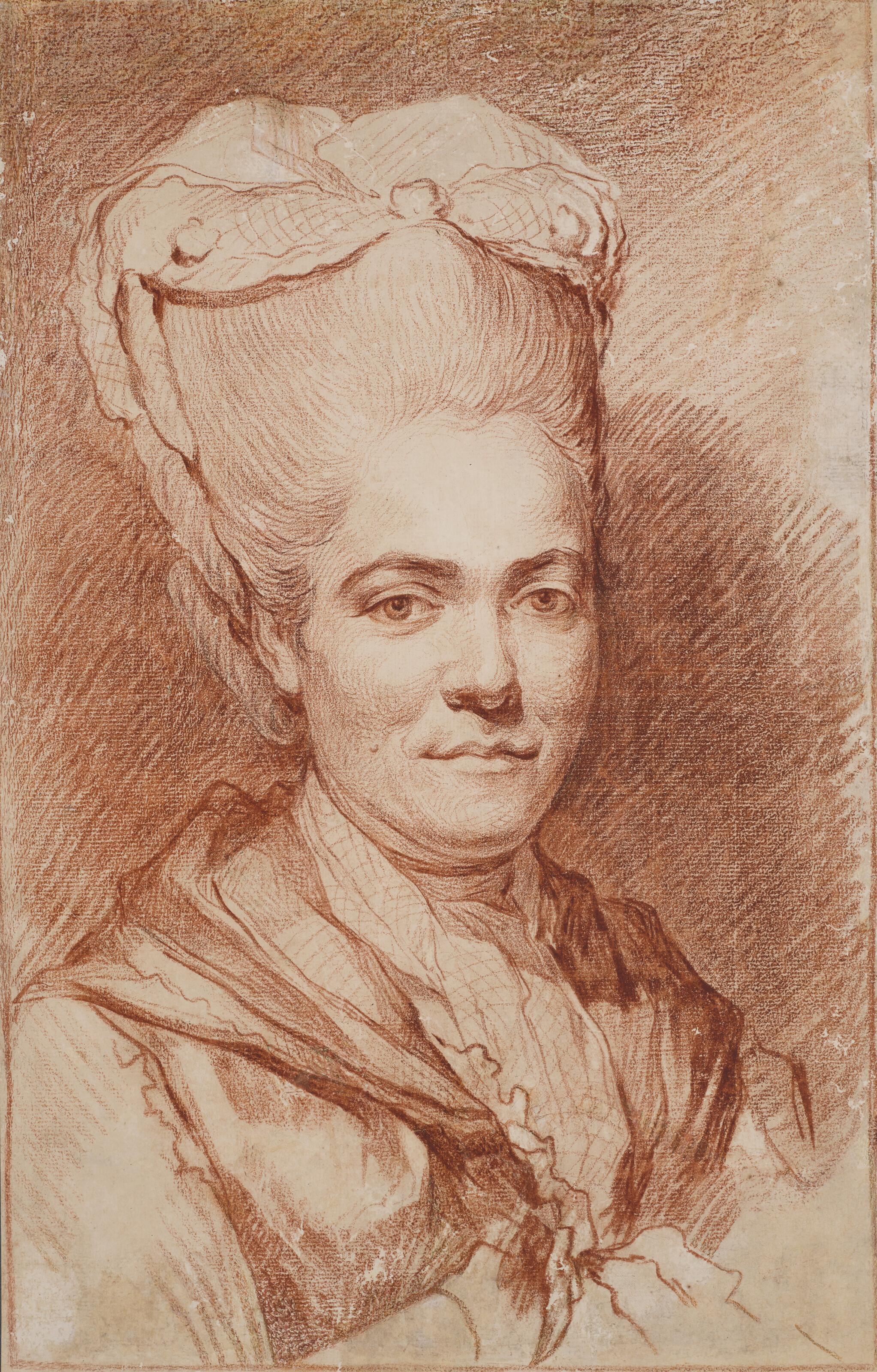 Portrait De Marie-Jeanne Bertin (1747-1813), Dite Mademoiselle Bertin ...