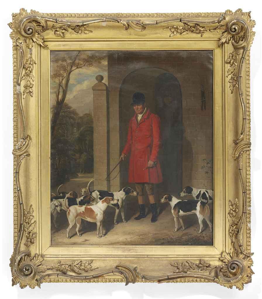 Portrait of a huntsman with his hounds | Art.Salon