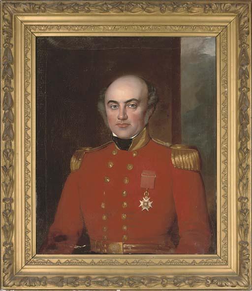 Portrait of Colonel John Colvin of the Bengal Engineers (1794-1878 ...