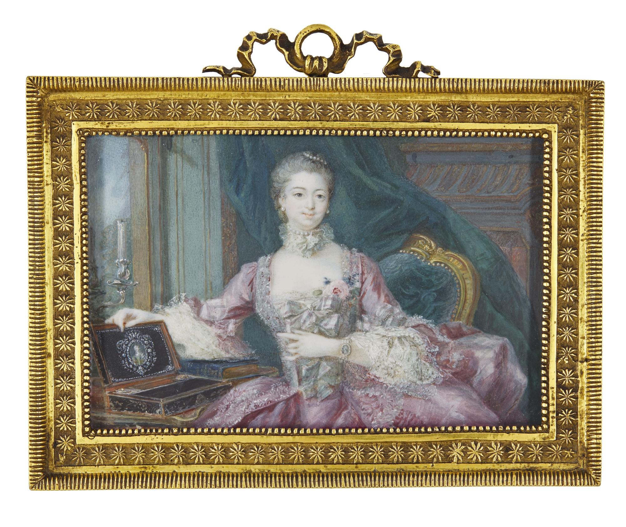 Portrait Of Jeanne Antoinette Poisson, Marquise De Pompadour (1721-1764 ...