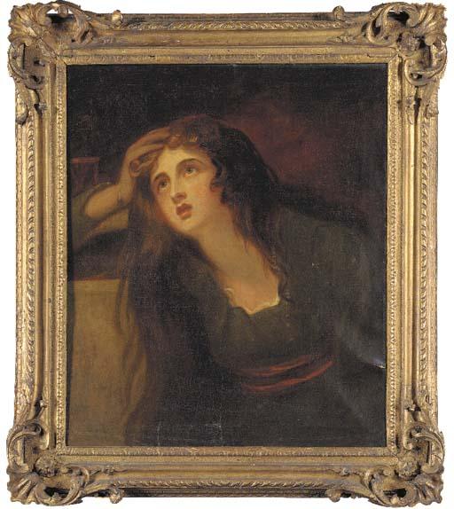 Portrait of Lady Emma Hamilton as a Penitent Magdalen | Art.Salon