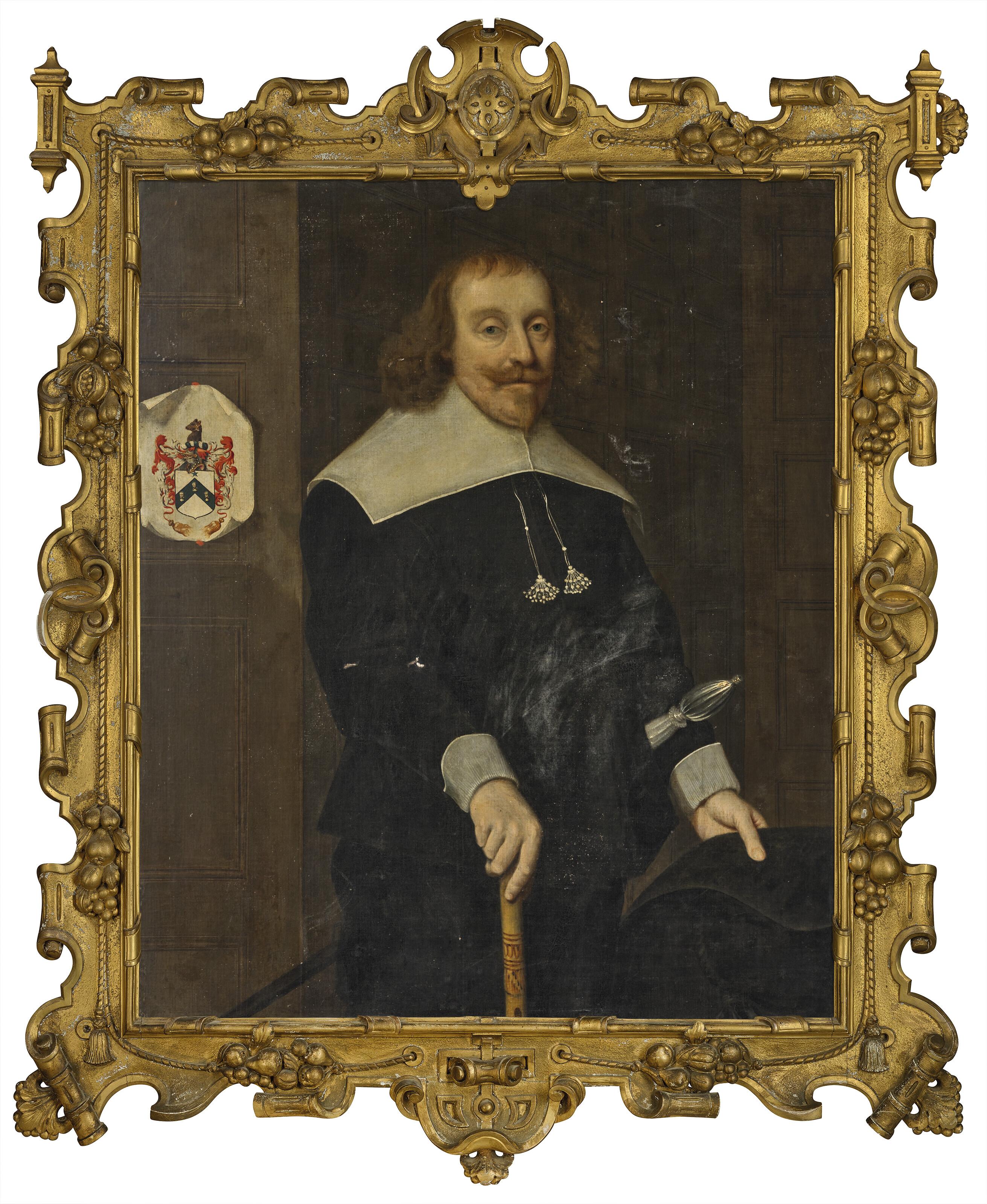 Portrait of Matthew Cradock, M.P. (c. 1590-1641), first Governor of the ...