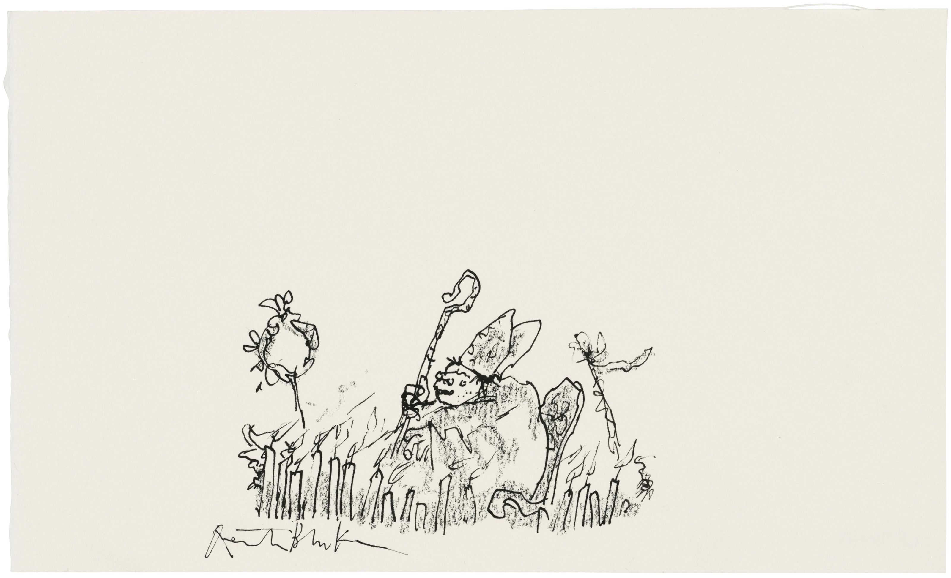 Quasimodo as the Fools' Pope by Quentin Blake | Art.Salon