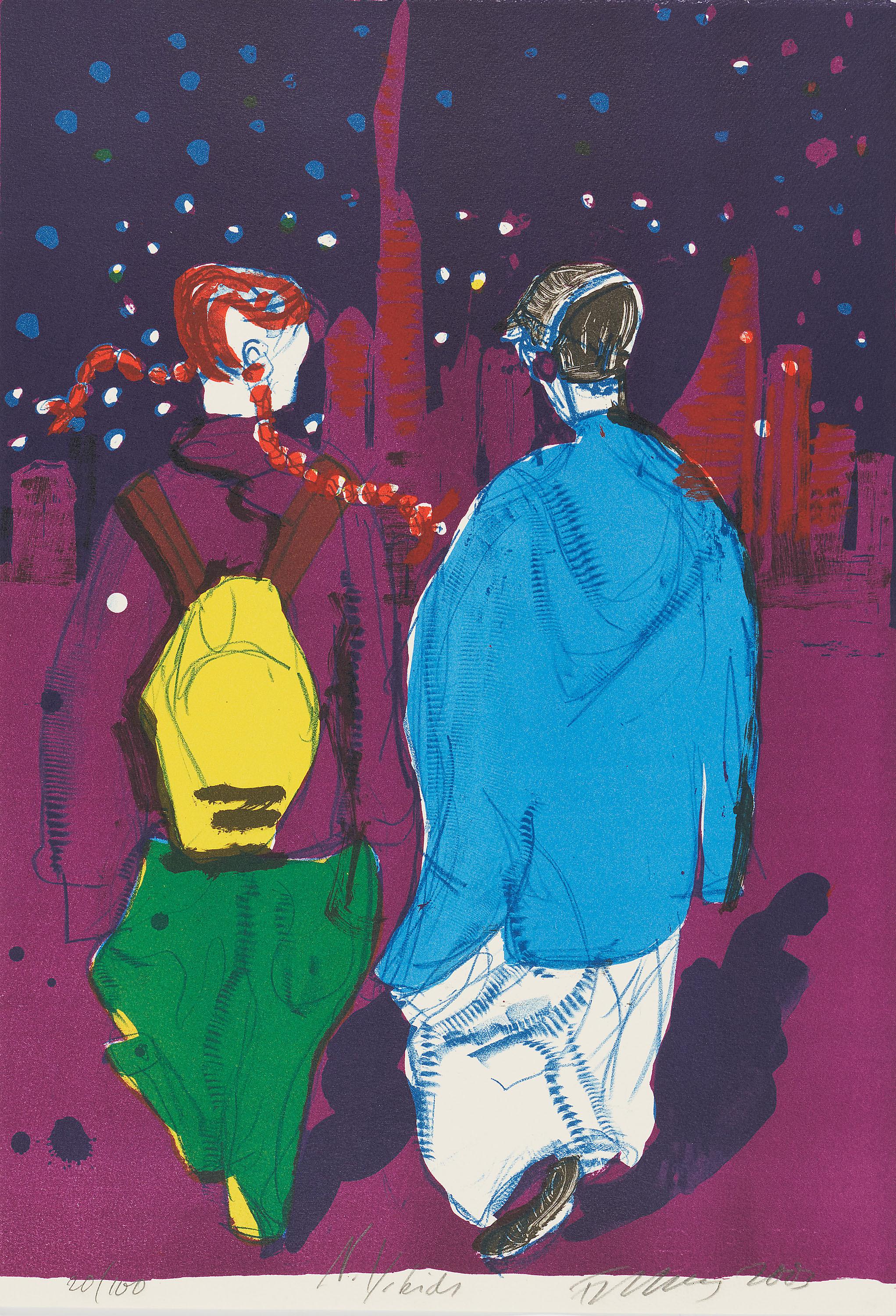 N.Y. Kids. by Rainer Fetting | Art.Salon
