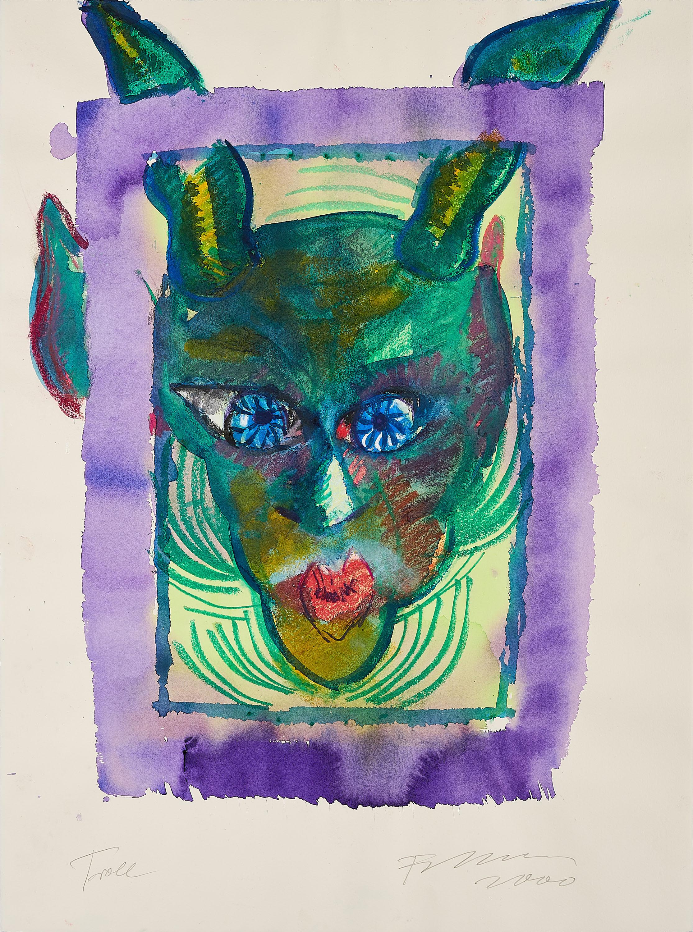 "Troll". by Rainer Fetting | Art.Salon