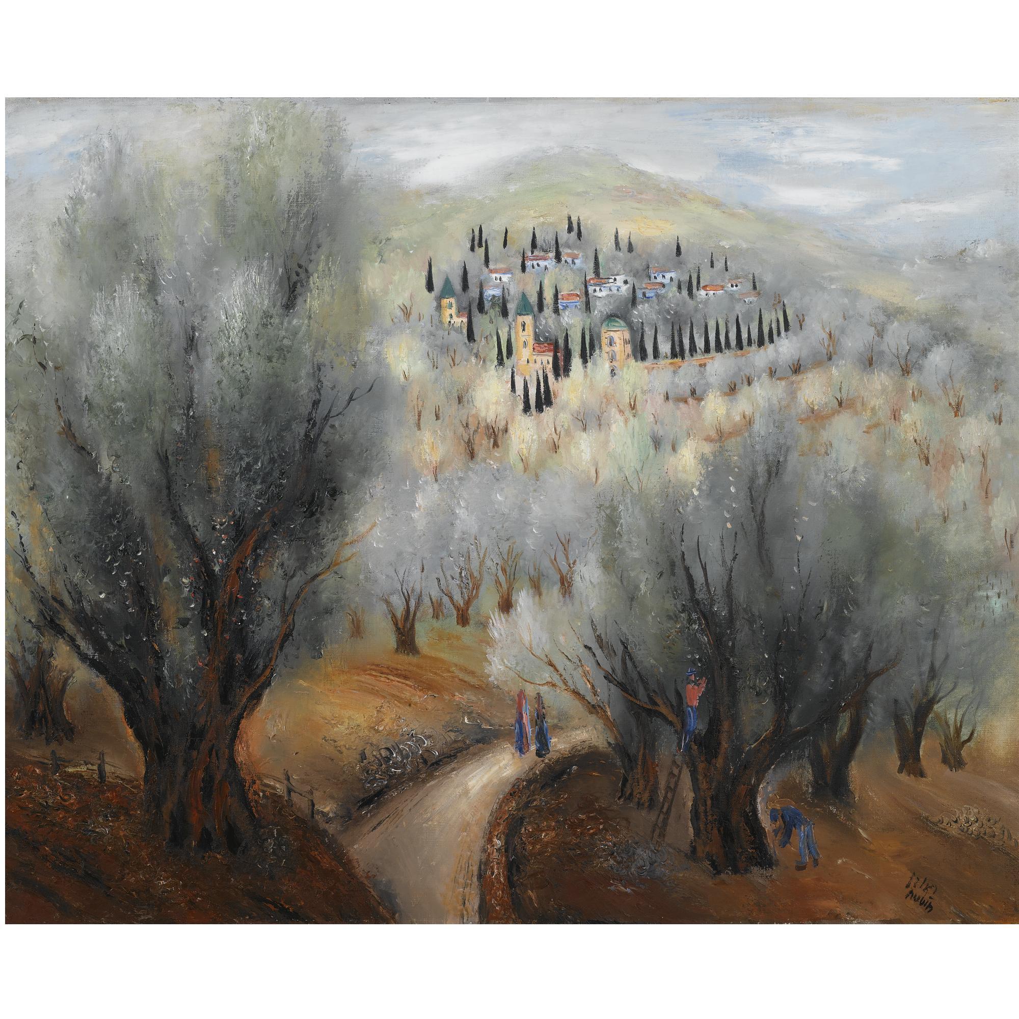 Landscape In The Galilee by Reuven Rubin | Art.Salon