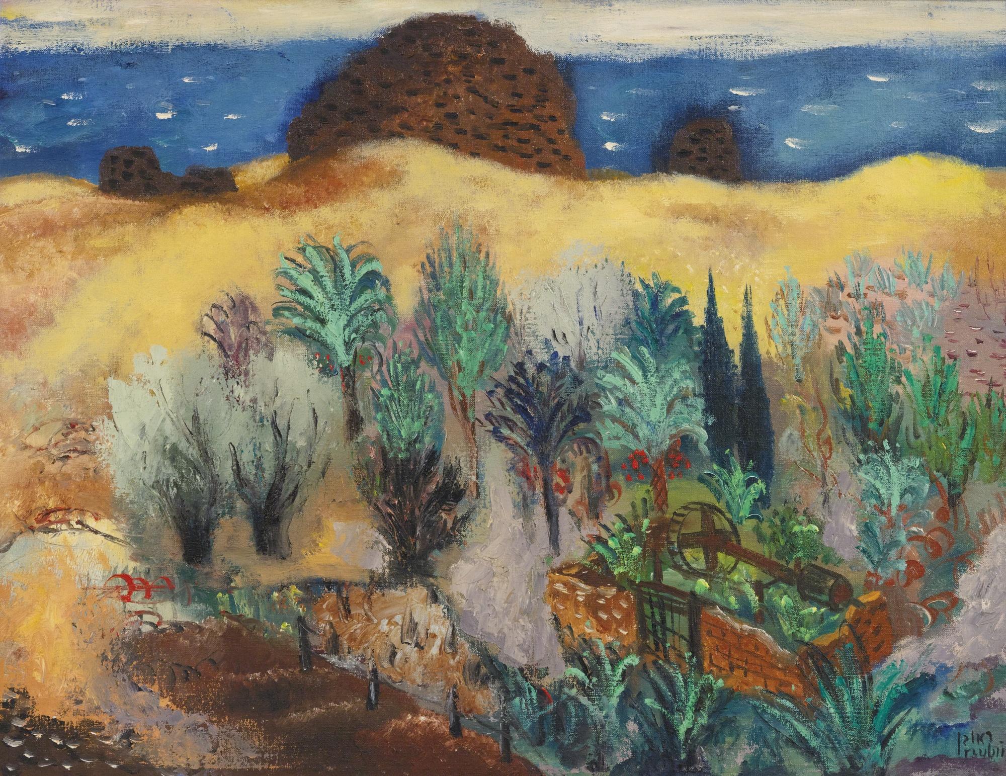 Landscape by Reuven Rubin | Art.Salon