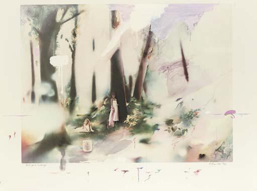 Soft pink landscape (L. 115) by Richard Hamilton | Art.Salon