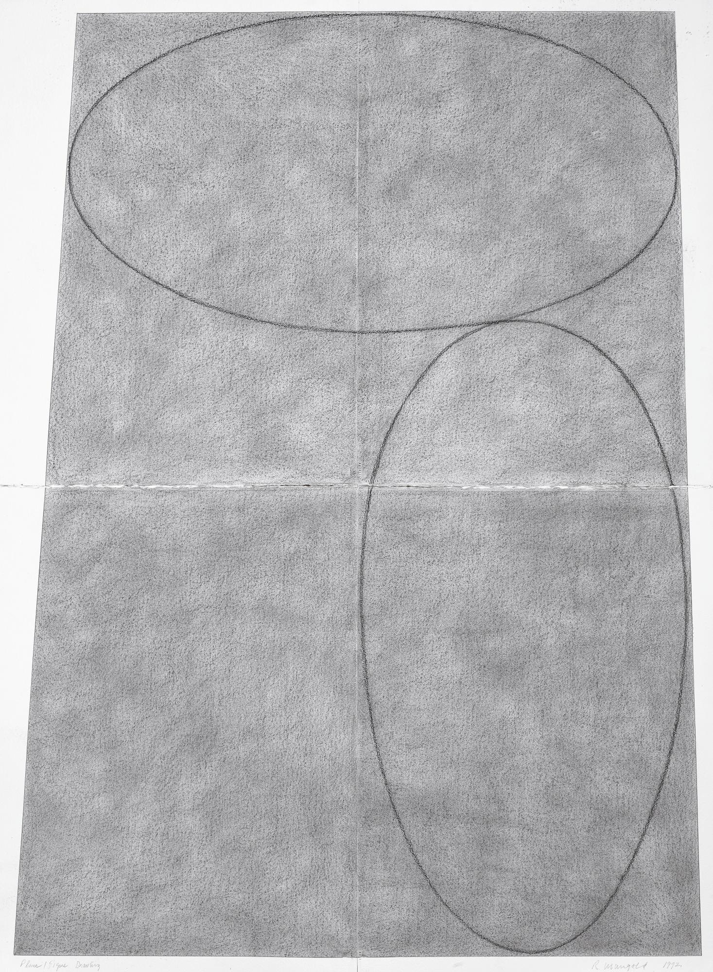 Plane/Figure Drawing by Robert Mangold | Art.Salon