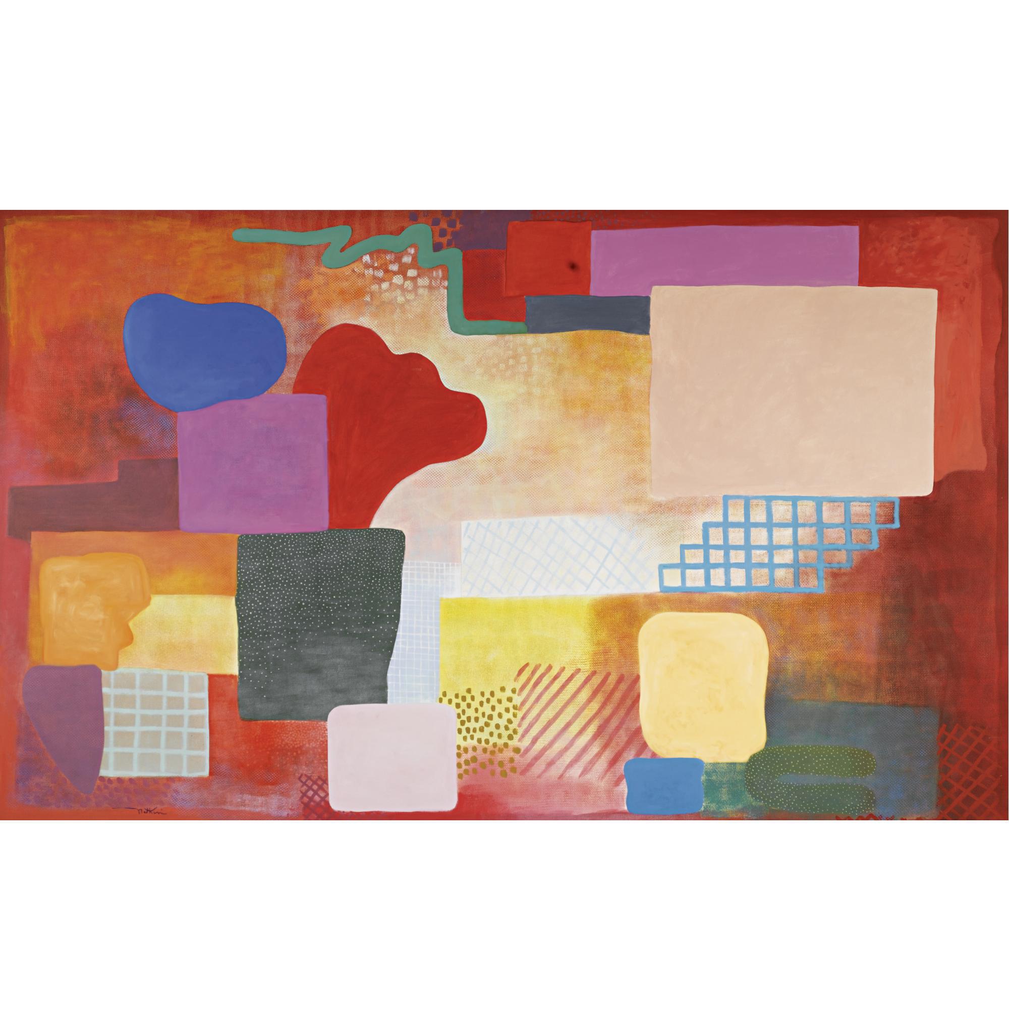 Scatting # 2 (From The Hitchcock Series) by Robert Natkin | Art.Salon