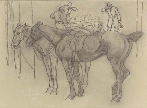 Preparatory Drawing For Who-O-P by Robert Polhill Bevan | Art.Salon