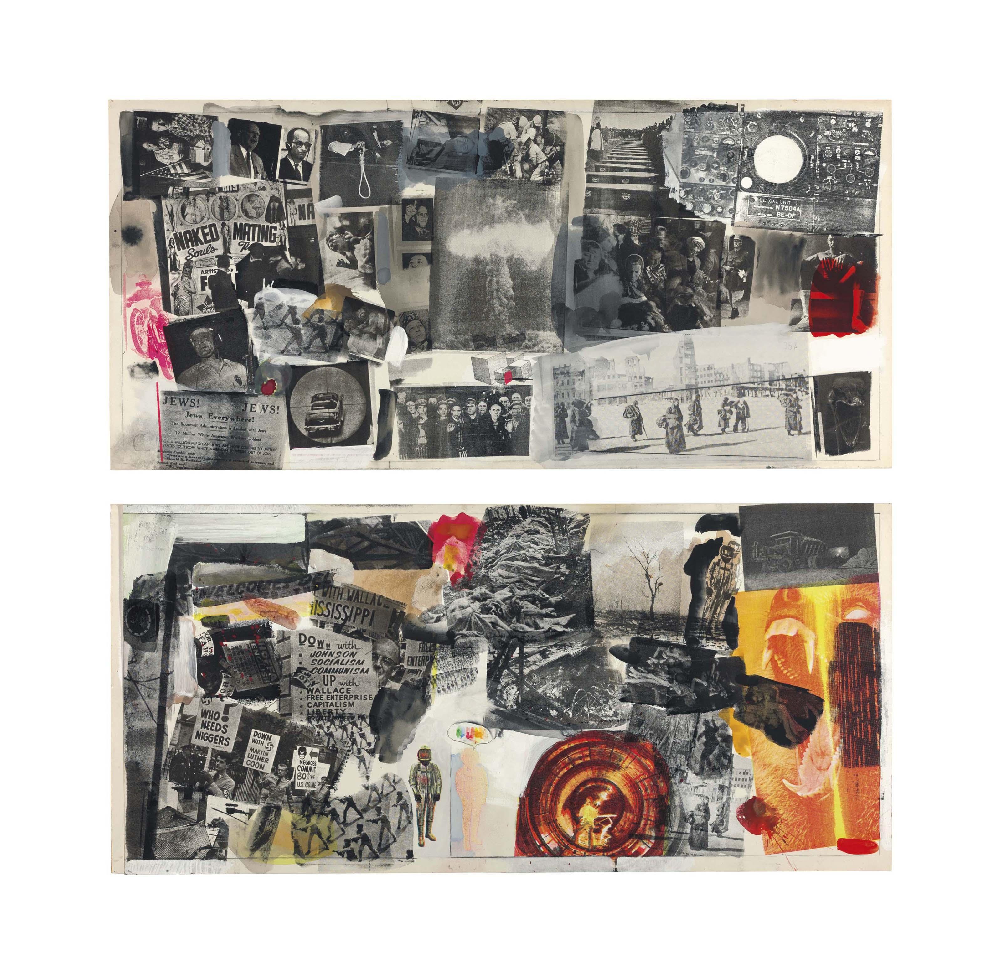 Drawings for Dante's 700th birthday by Robert Rauschenberg | Art.Salon