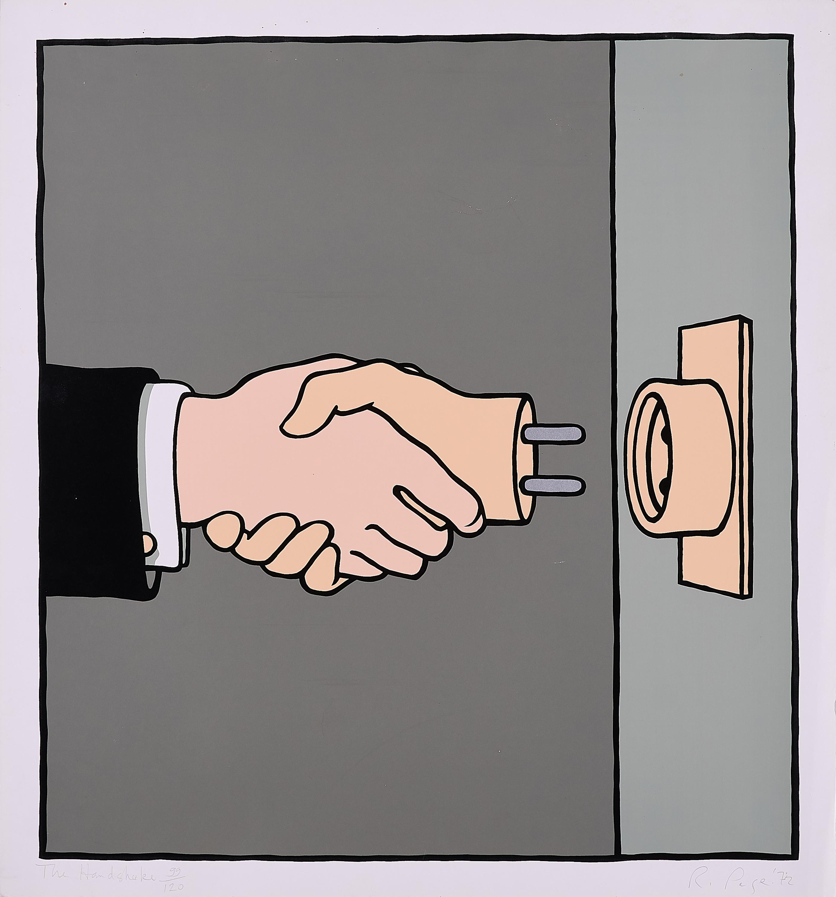 The Handshake. by Robin Page | Art.Salon