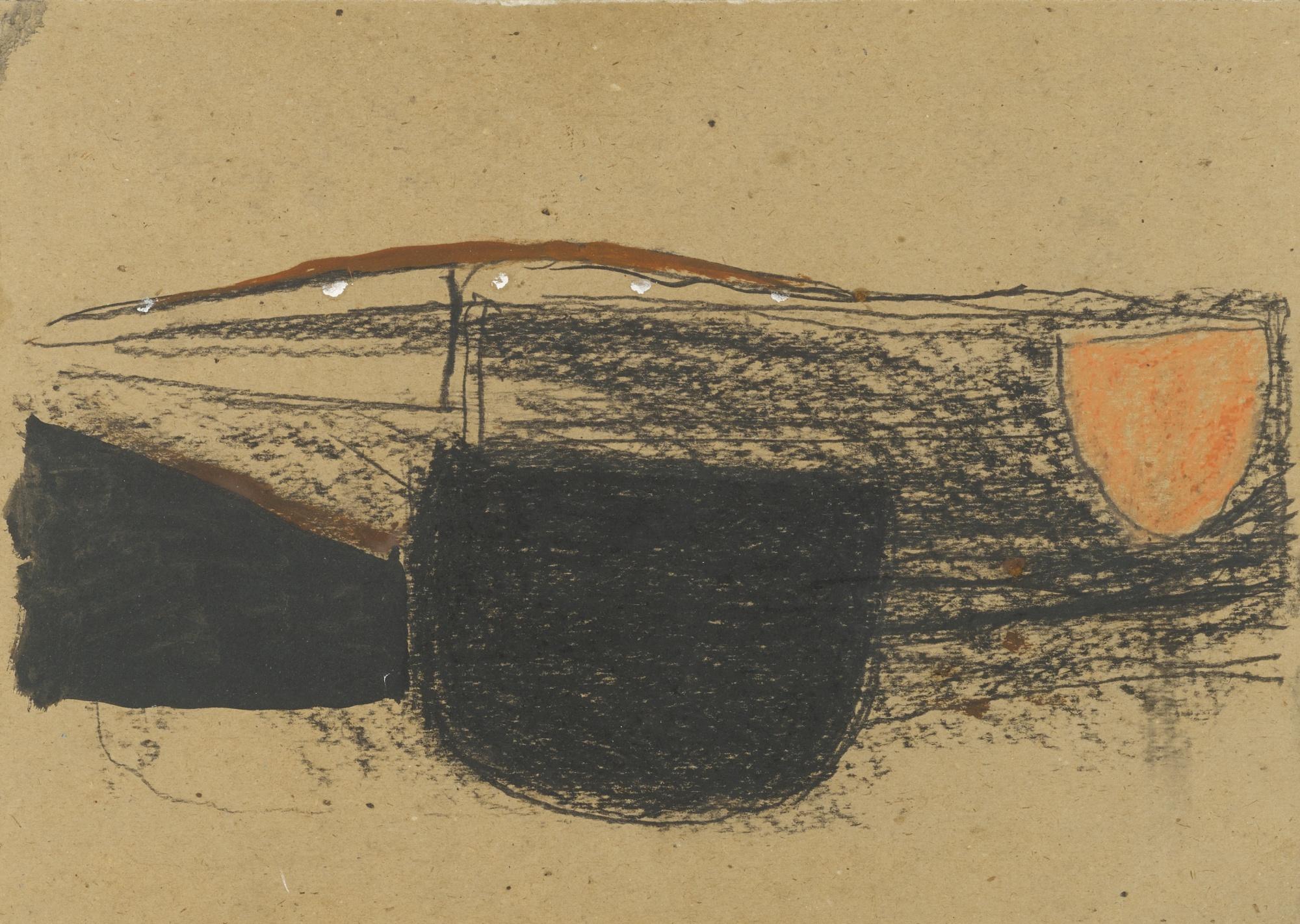 Untitled 1961 by Roger Hilton | Art.Salon