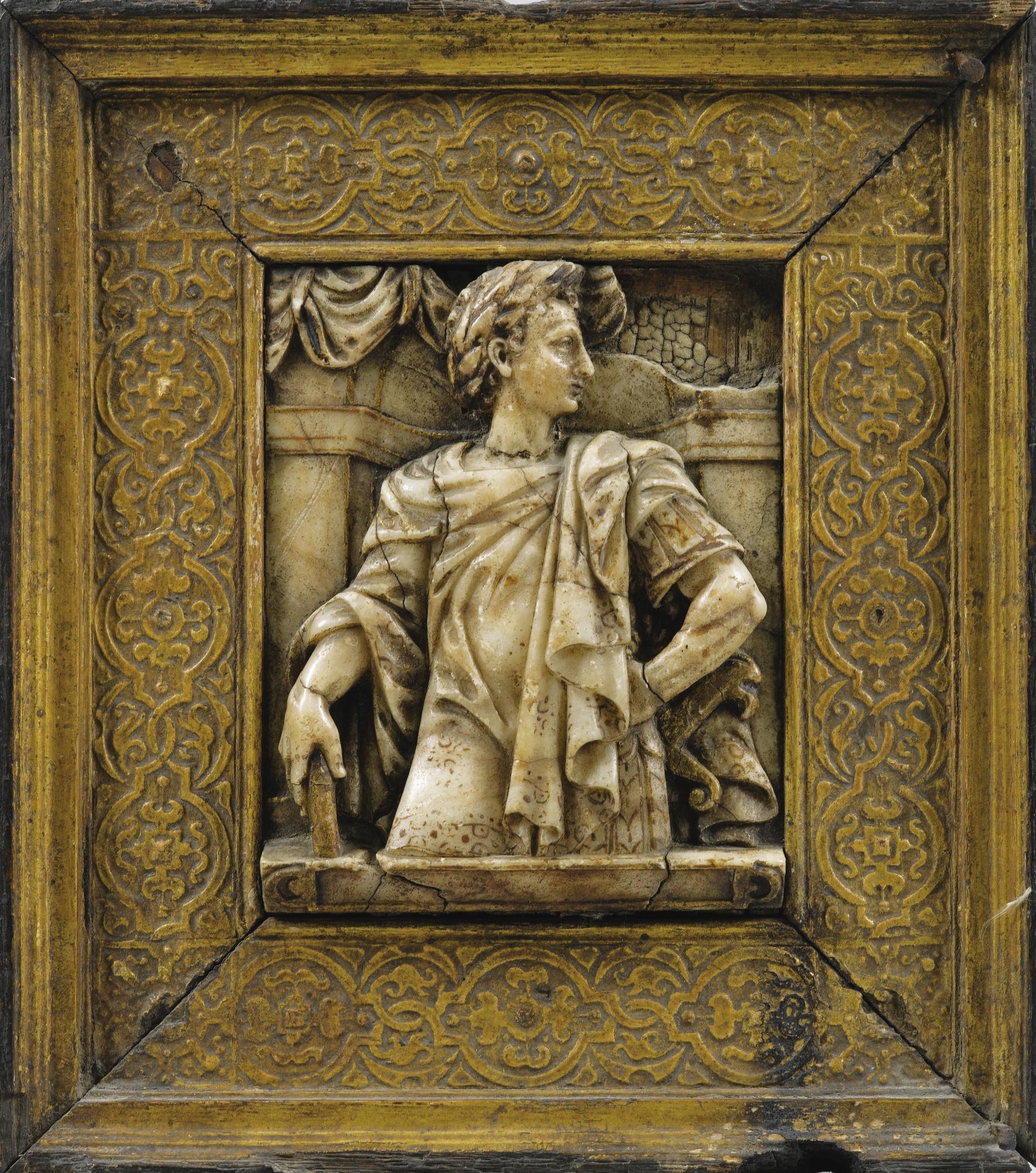 Roman Emperor, The Head Orned With Laurel Wreath | Art.Salon