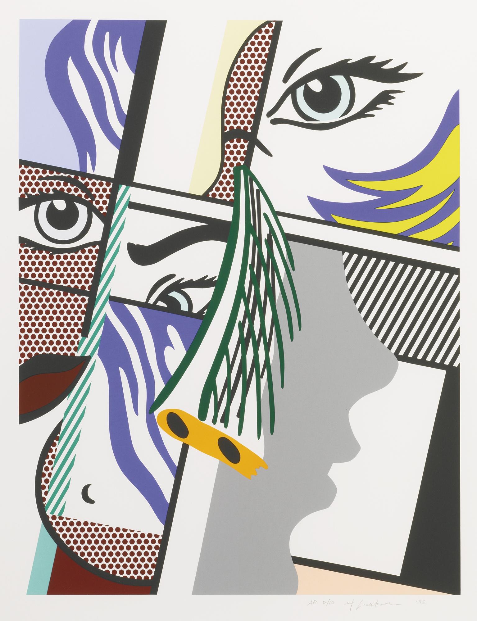 Modern Art Ii (C. 301) by Roy Lichtenstein | Art.Salon