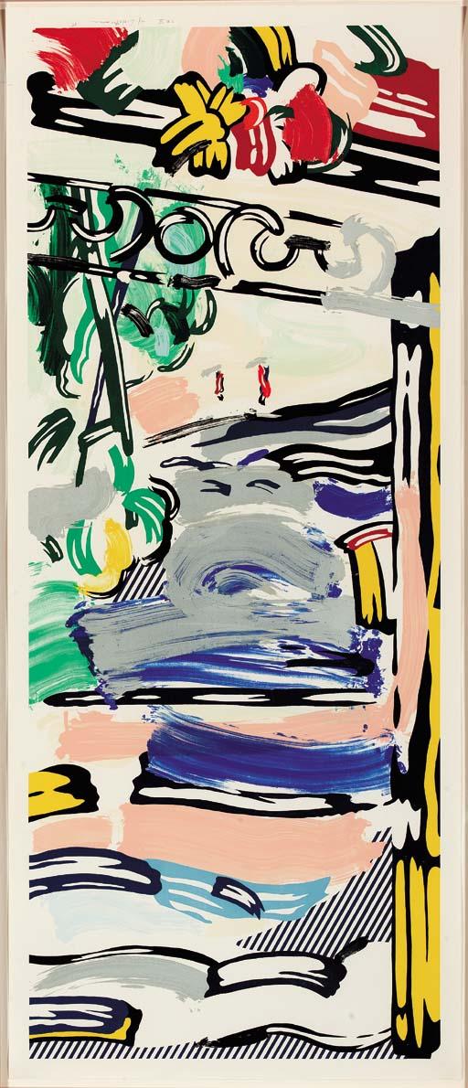 View from the Window (C. 215; G. 216) by Roy Lichtenstein | Art.Salon
